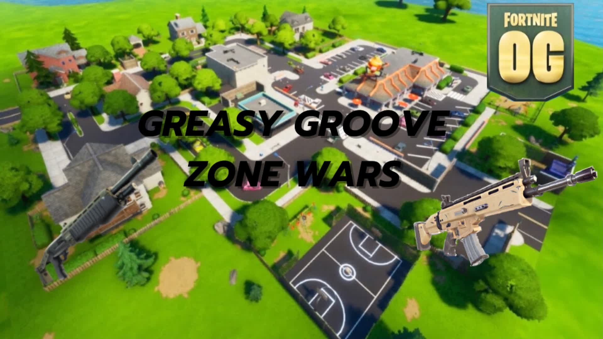 OG Greasy Grove Zone Wars 6972-1176-3617 من ابتكار pinco - Fortnite