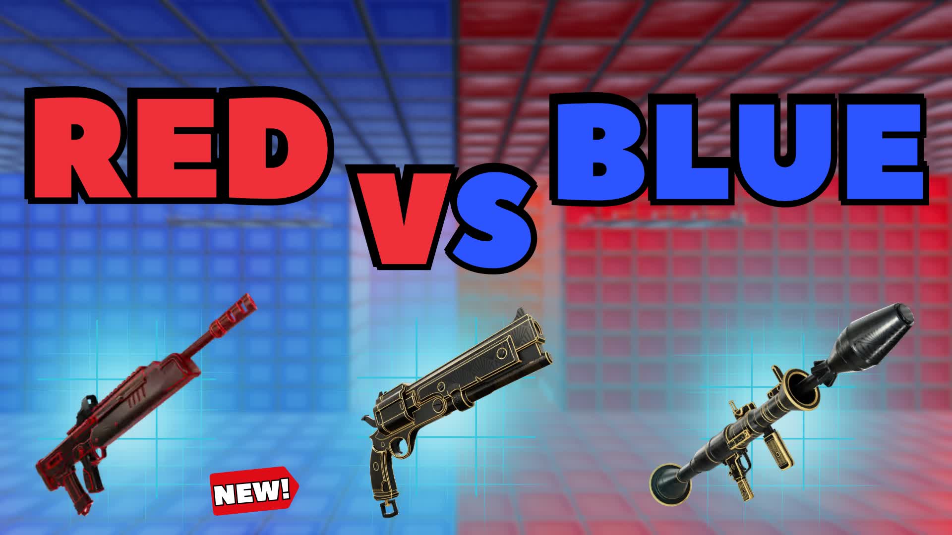 Red VS Blue 7043-8210-3477 by orafa - Fortnite Creative Map Code - Fortnite.GG