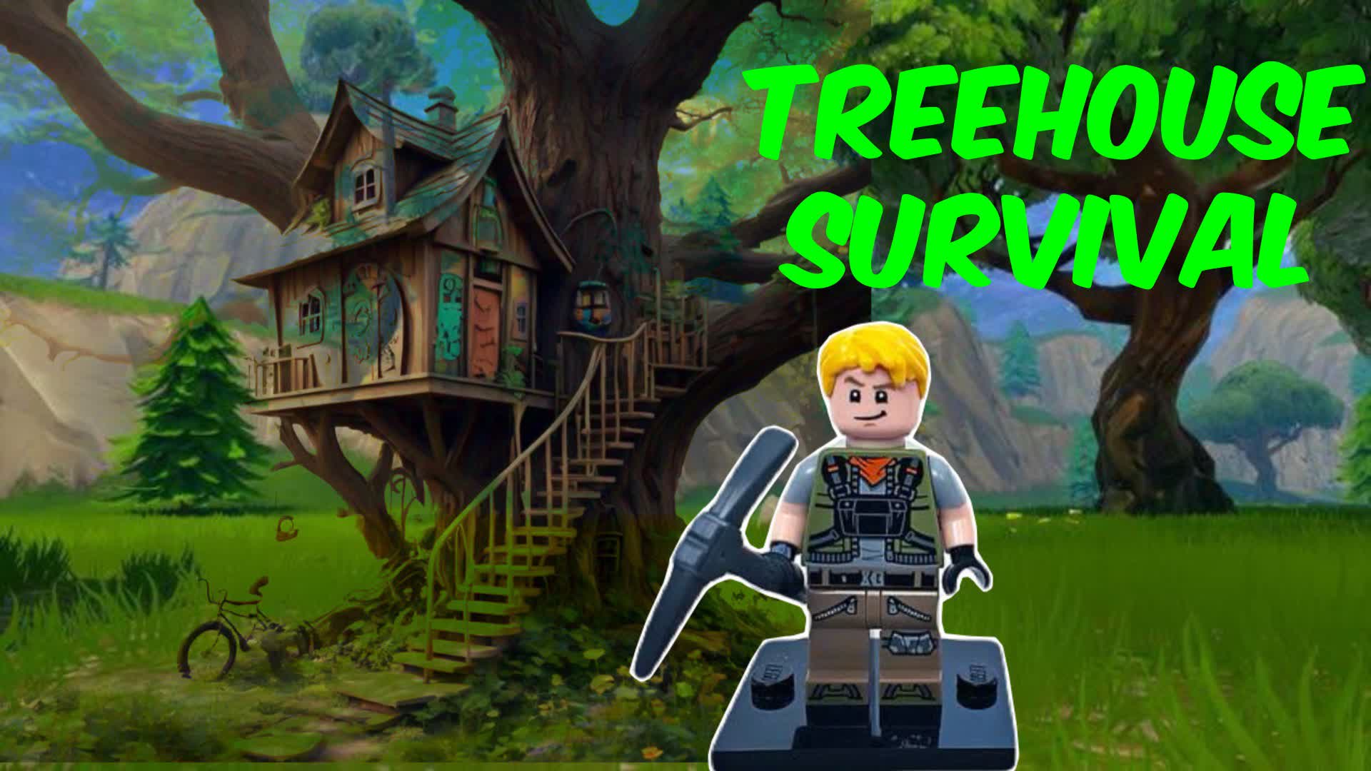 TREEHOUSE SURVIVAL🌲 0253-2442-4996 by tombryi - Fortnite Creative Map ...