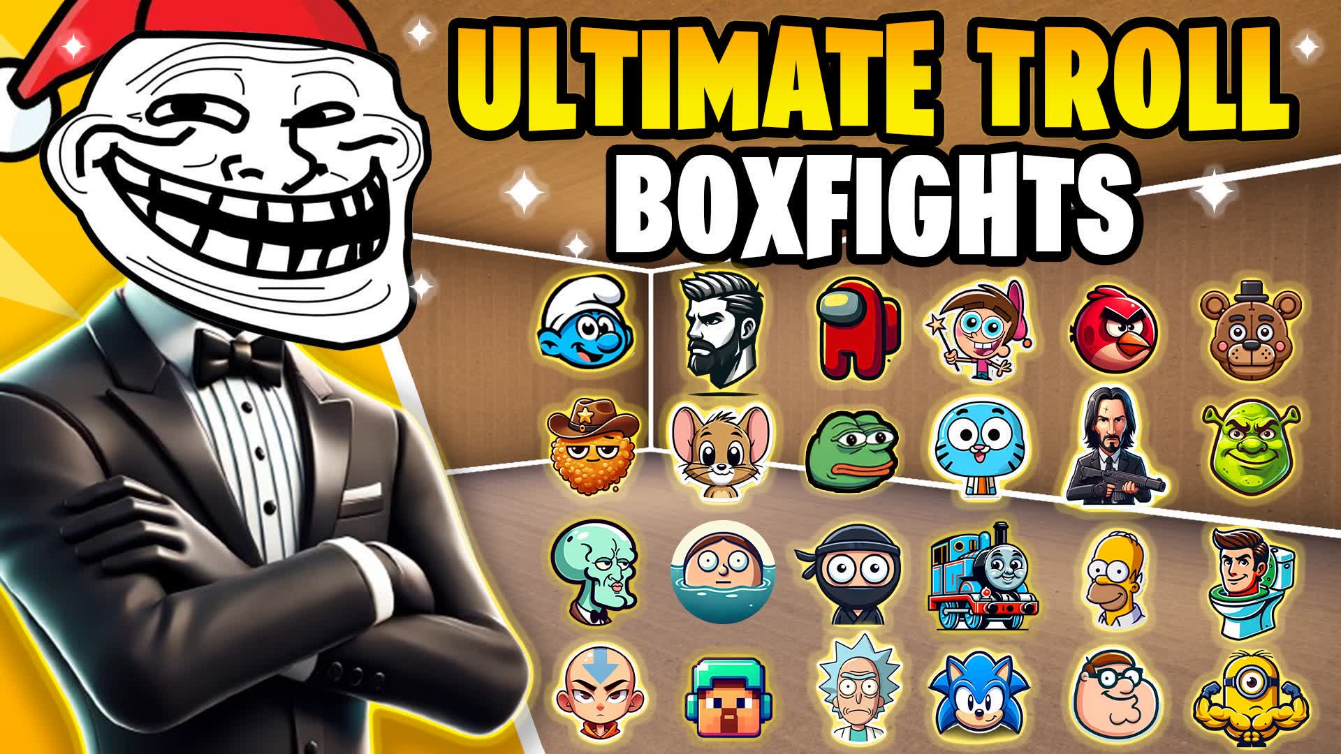 ULTIMATE TROLL BOX PVP 😂📦 1799-6823-3743, de ghostmachinex11 - Fortnite