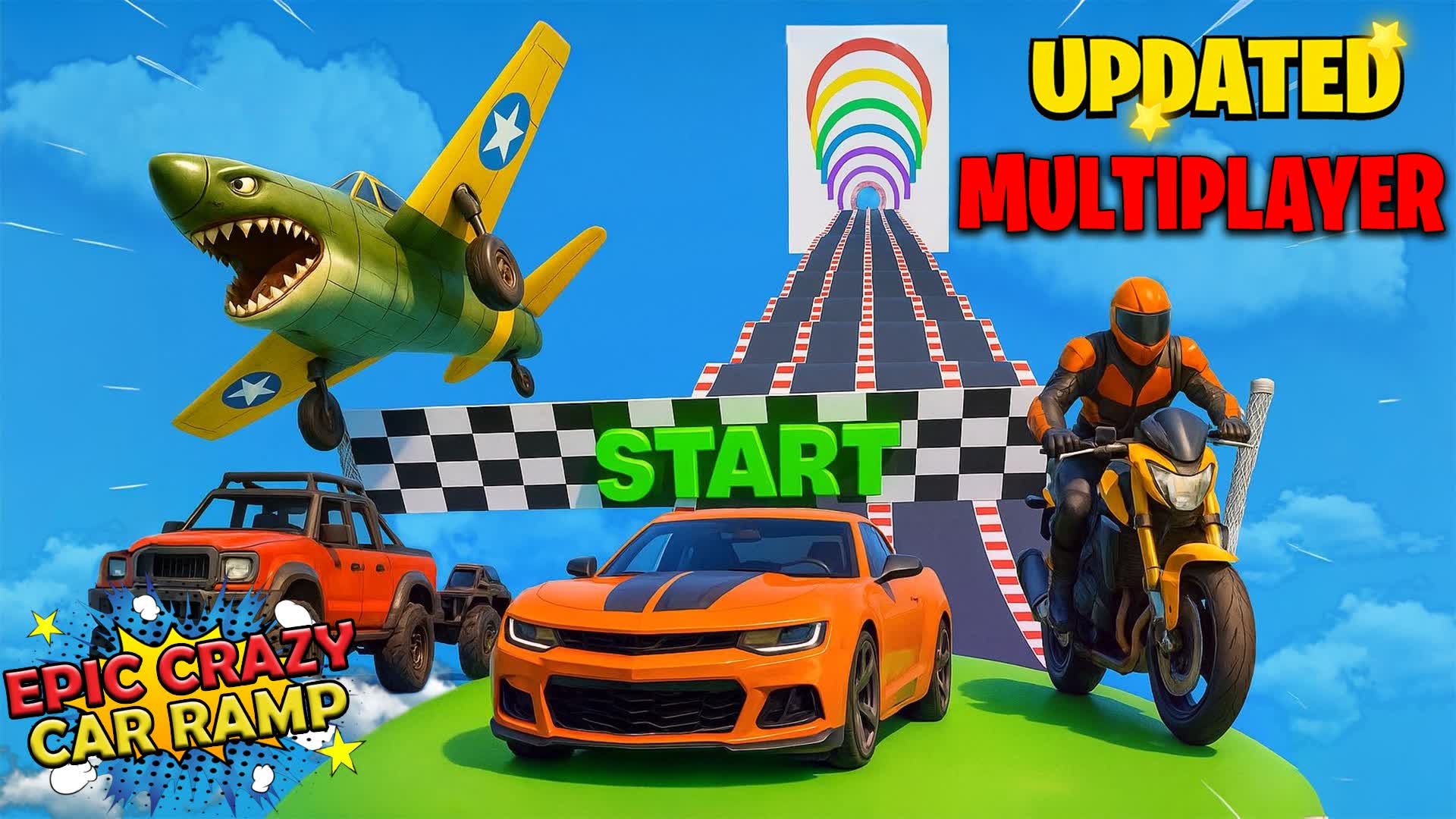 Epic Crazy Car Ramp🚘 1190-1787-3147 by epiccreators - Fortnite Creative ...