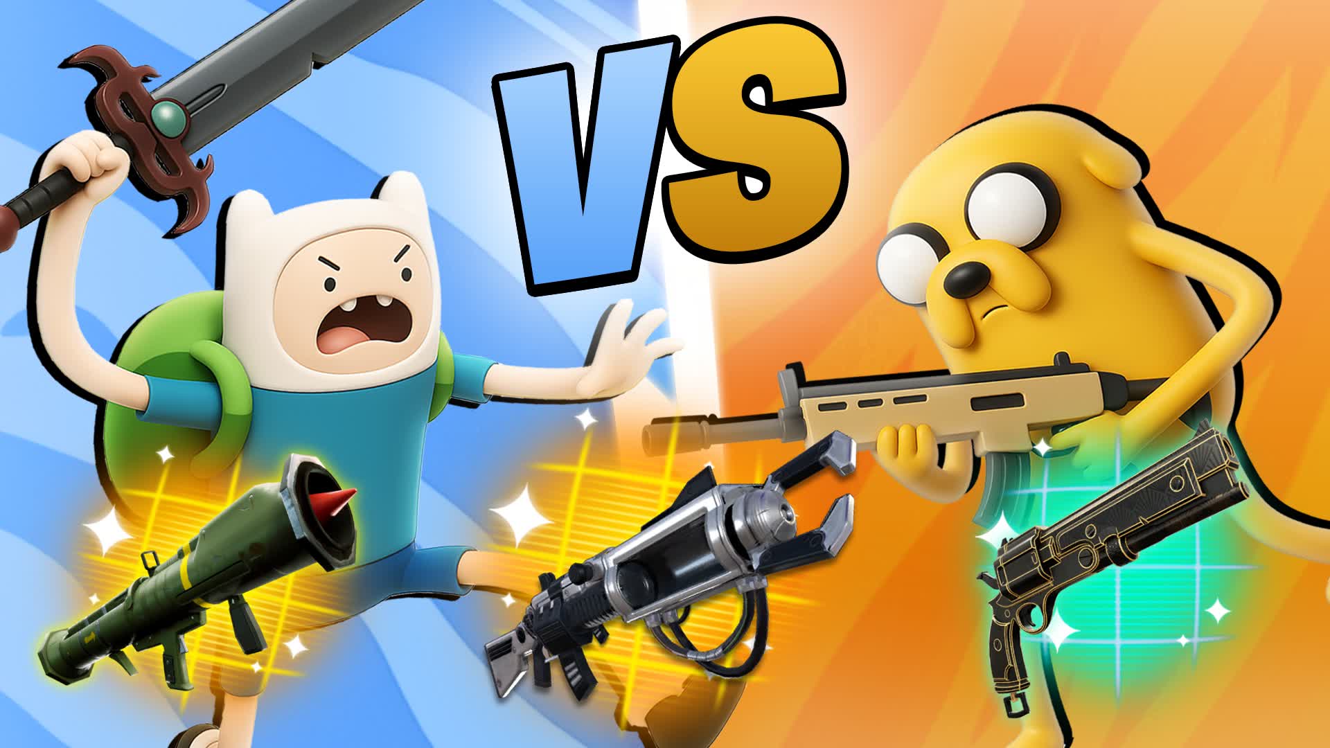 FINN VS JAKE 🔴🔵 3074-4390-8849 by inhaler - Fortnite