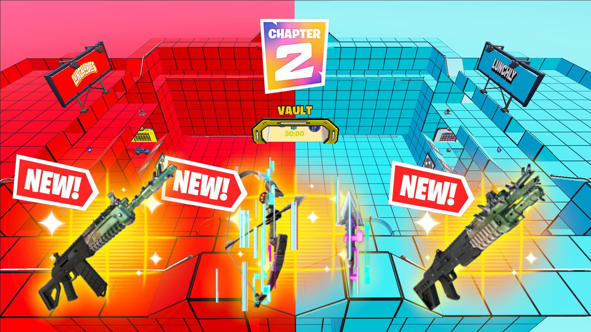 🔵LUNCHLY VS LUNCHABLES🔴 9893-7214-9608 by gecicore - Fortnite Creative ...