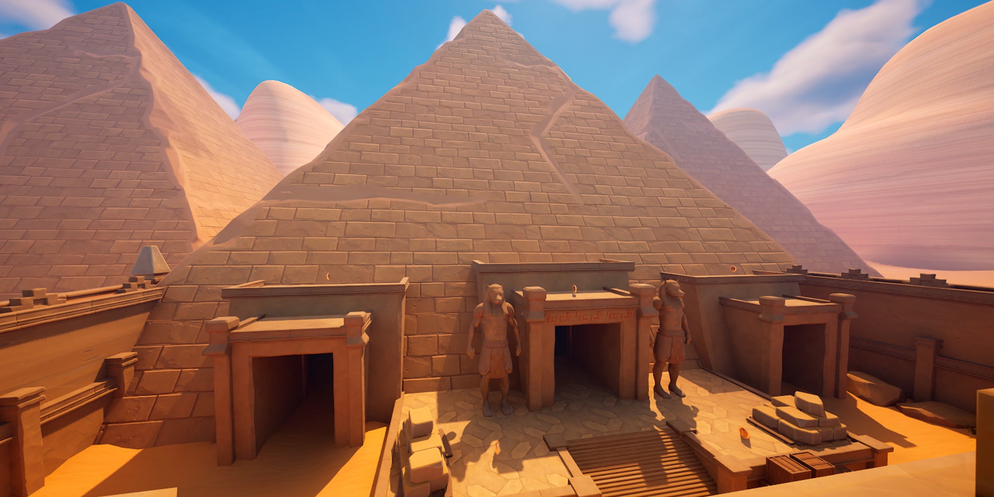 PYRAMID GUN GAME 4738-9745-5636 by vonnmaks - Fortnite Creative Map ...