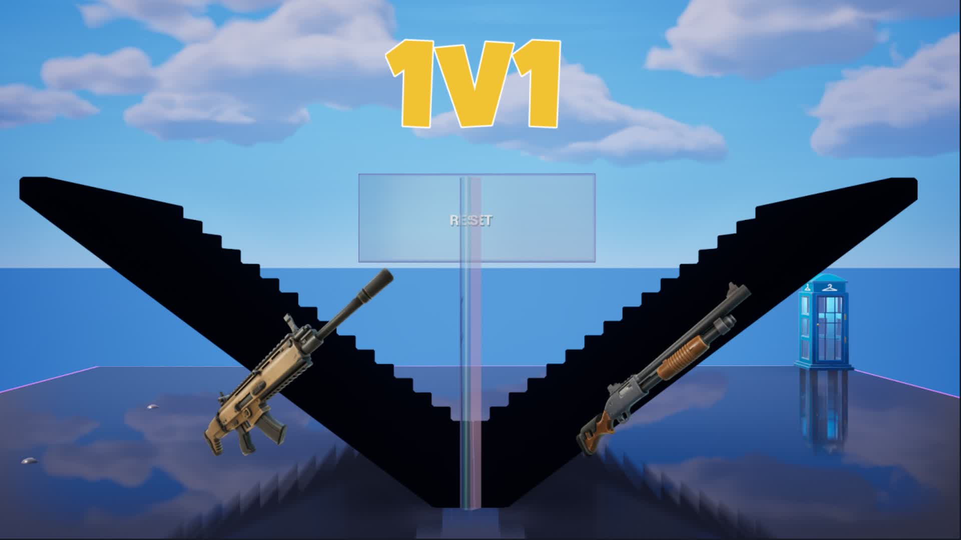 1v1 BUILD FIGHTS 7300-1497-8715 by puuw - Fortnite Creative Map Code - Fortnite.GG