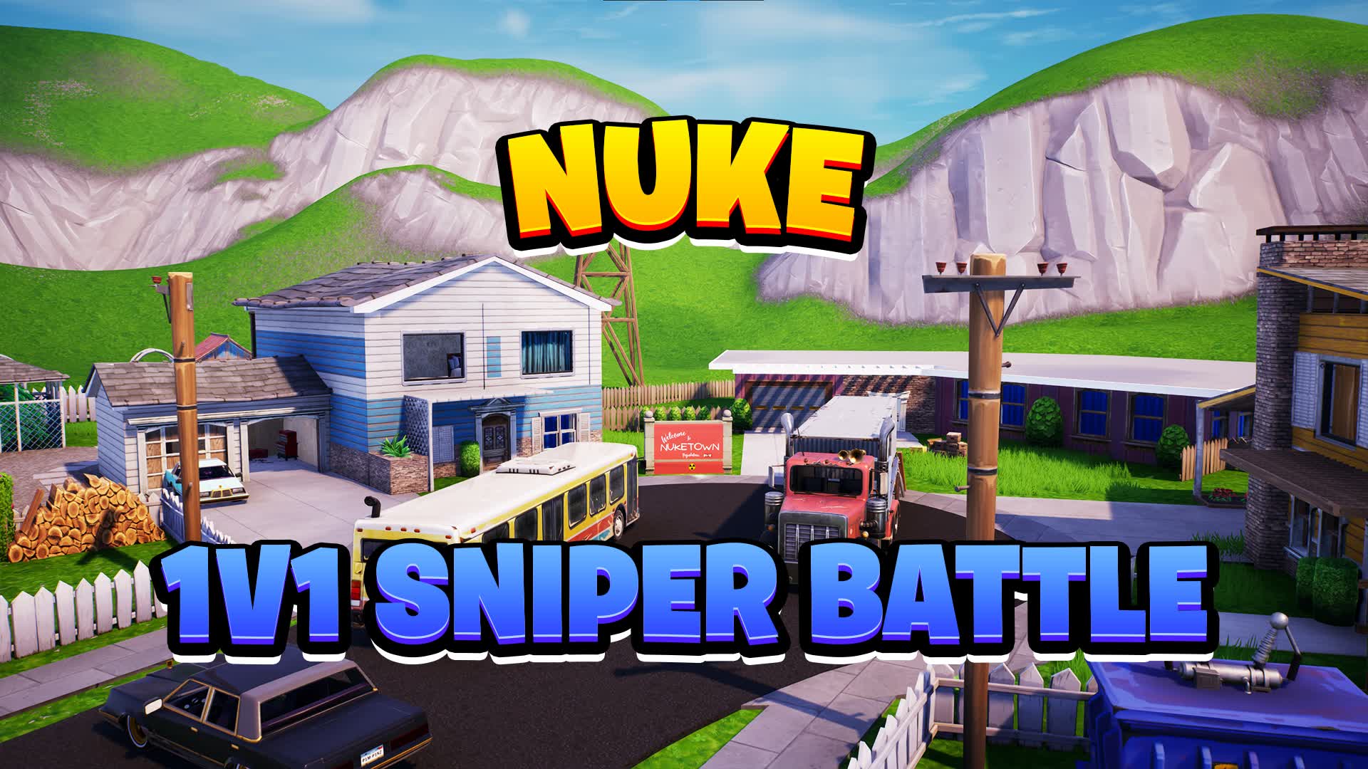 NUKE 1V1 SNIPER BATTLE 7542-6579-6768 by glavice - Fortnite