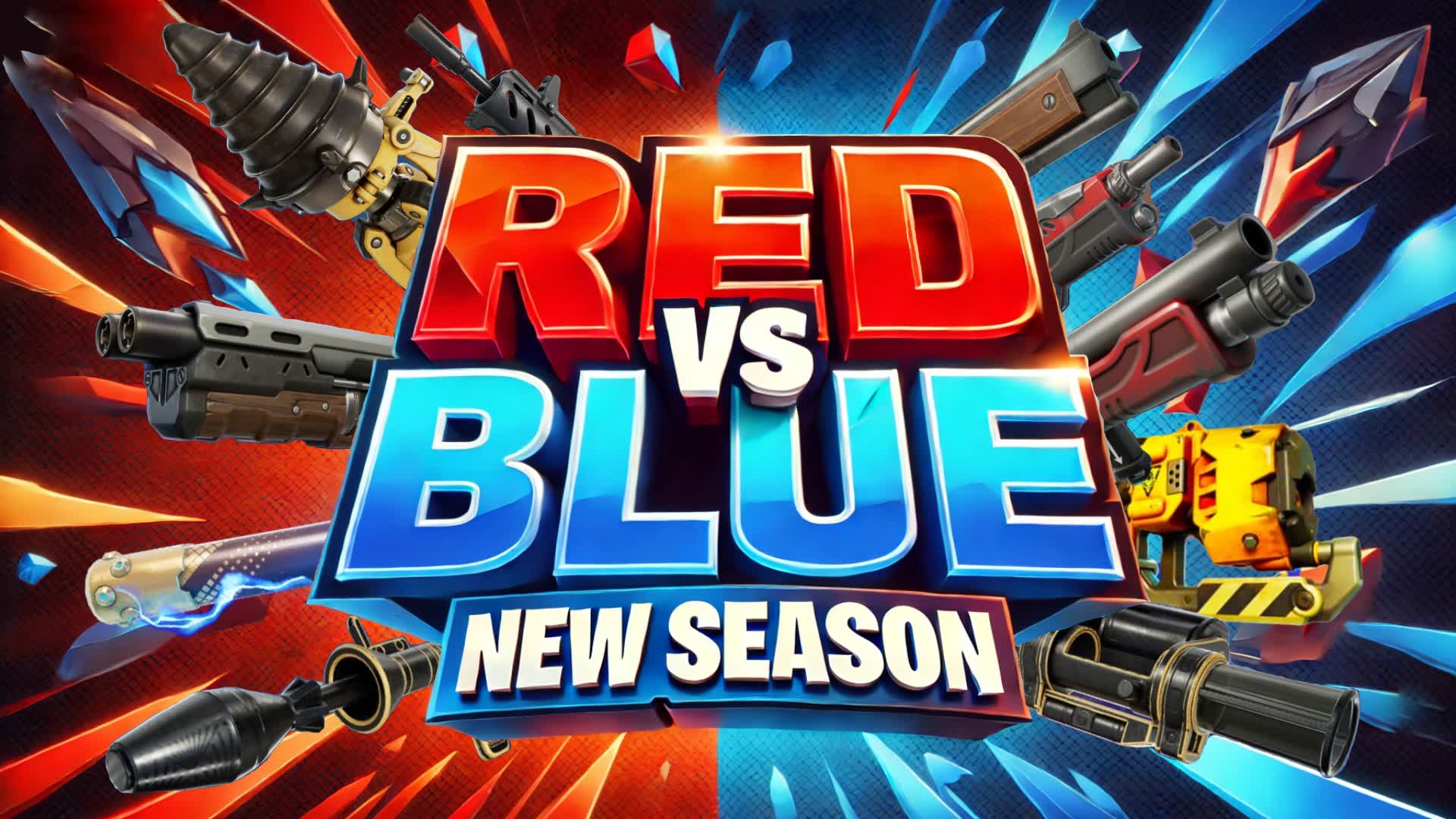 RED VS BLUE ULTRA 9119-0072-0999 by turutolo - Fortnite Creative Map Code - Fortnite.GG