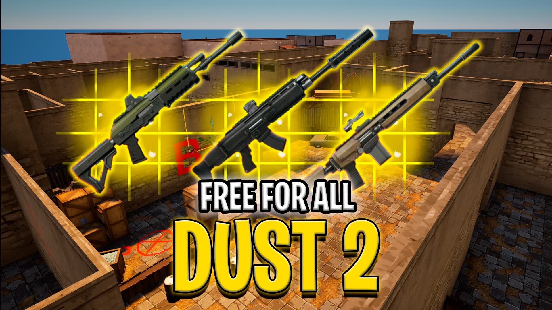 (CS) DUST 2 - FIRST PERSON FFA 🔫 3559-5301-3024 by playtimeaction ...