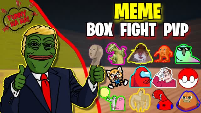 💀 THE MEME BOXFIGHTS 💀 9533-7914-0407 من ابتكار bt2024 - Fortnite