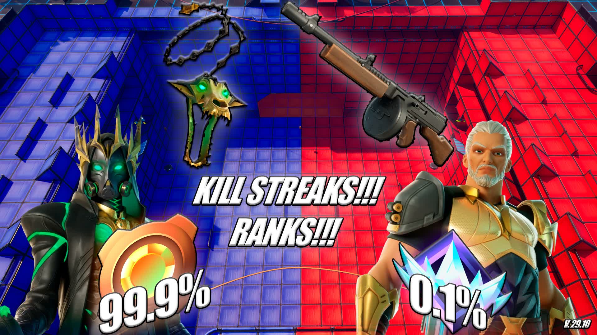 Rank Red vs Blue - Epic🔴🔵 4144-4227-8470 by koolagames - Fortnite Creative Map Code - Fortnite.GG