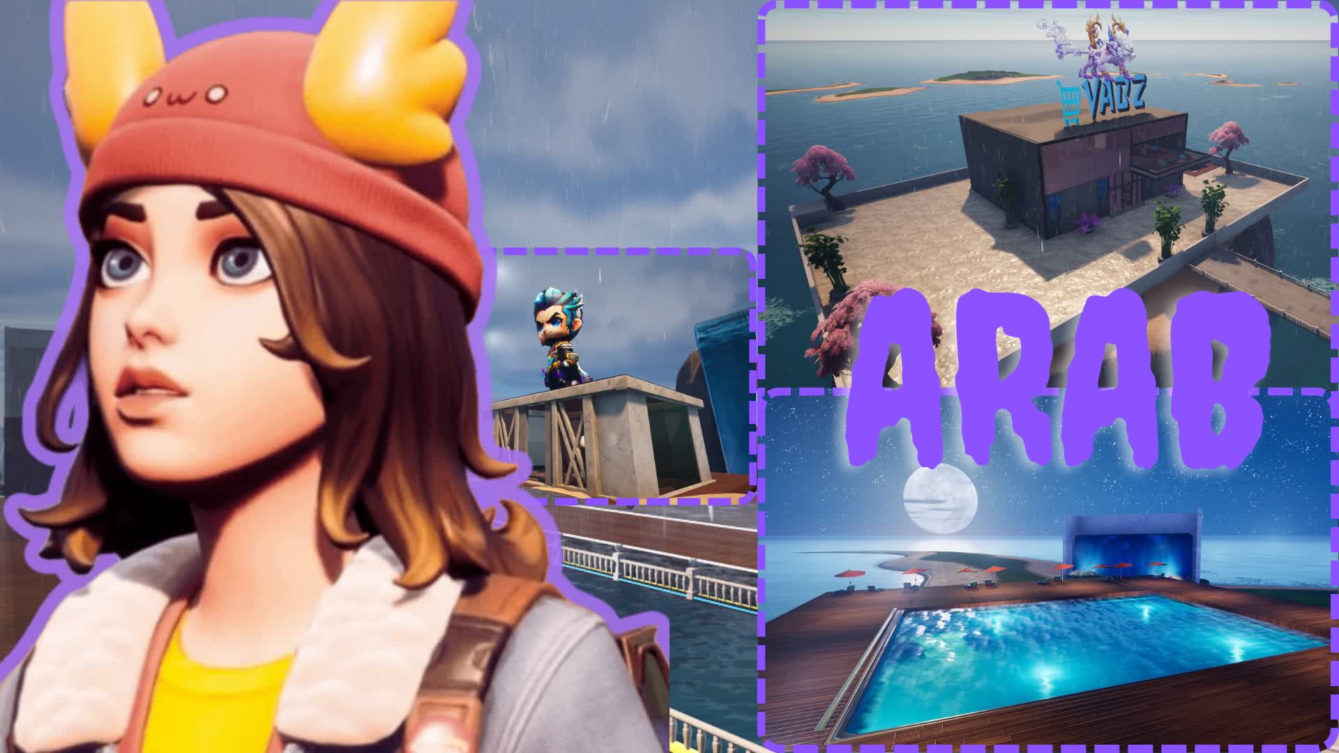 الحفل الملكي🎲ARAB PARTY ROYALE 1210-6006-7601 من ابتكار vabz - Fortnite