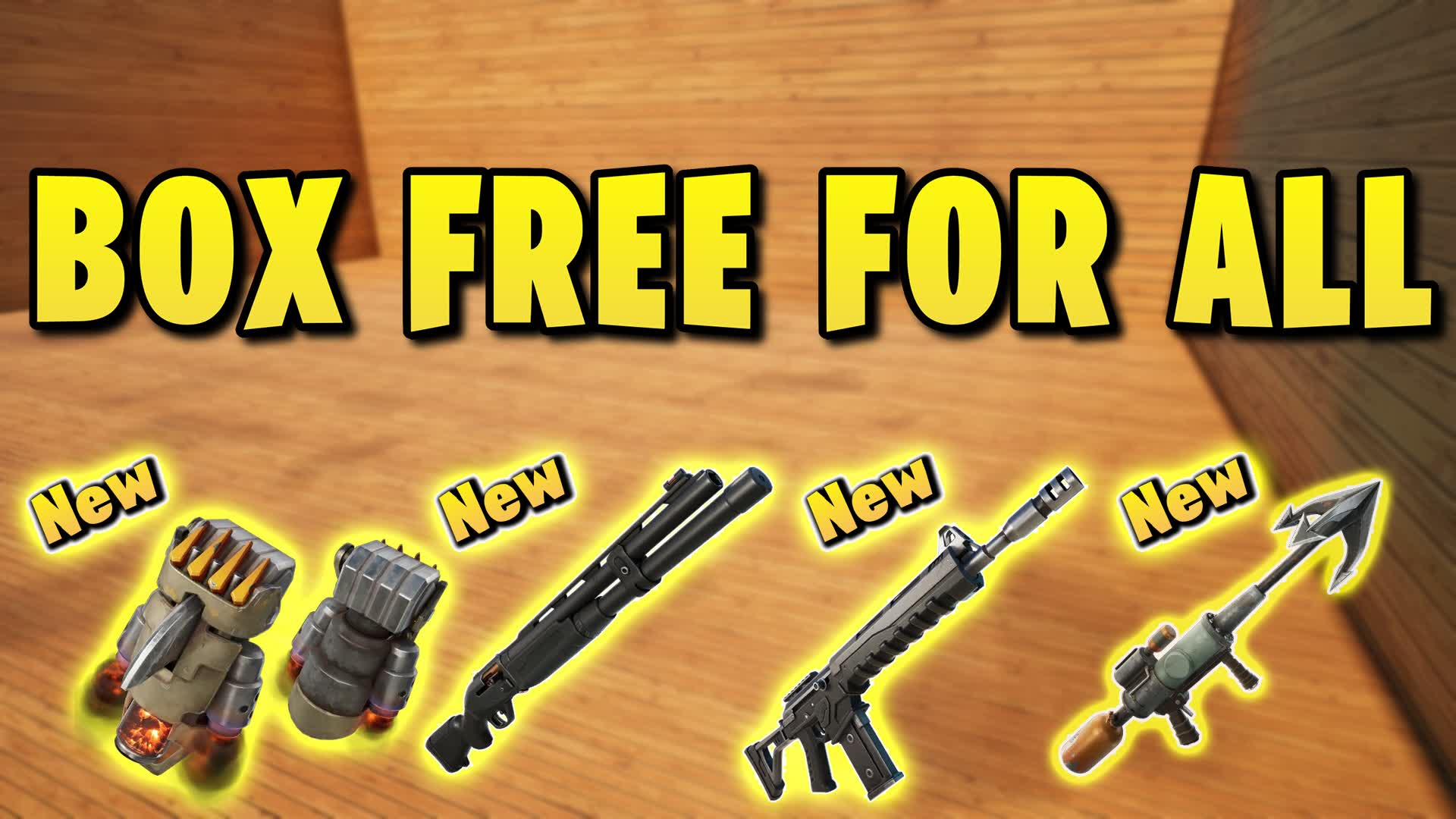 Box Free For All 9314-5997-9394 by bonehex - Fortnite Creative Map Code - Fortnite.GG