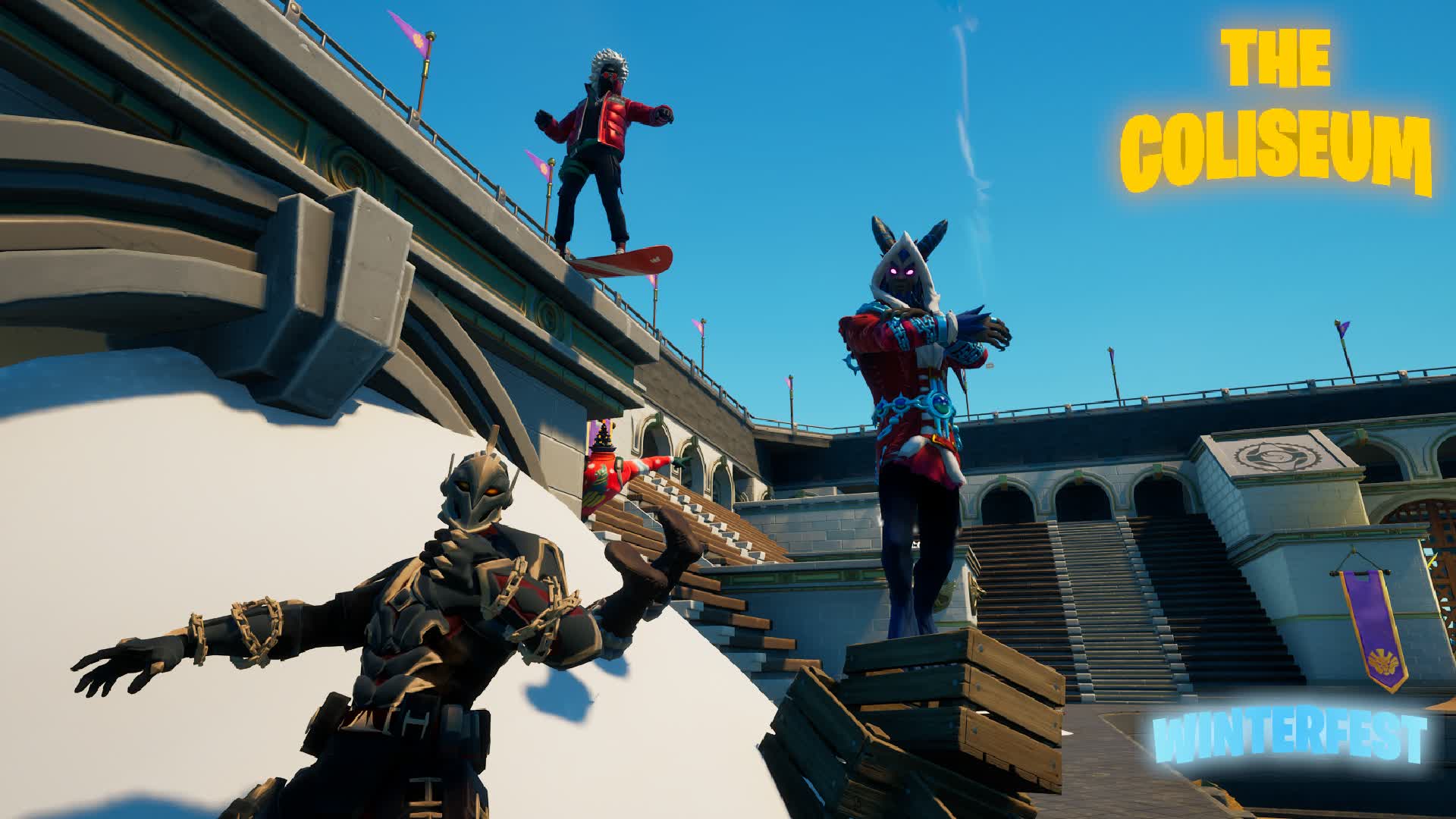 The Coliseum | WINTERFEST PART 3 6986-0393-2748 by hero-creates - Fortnite
