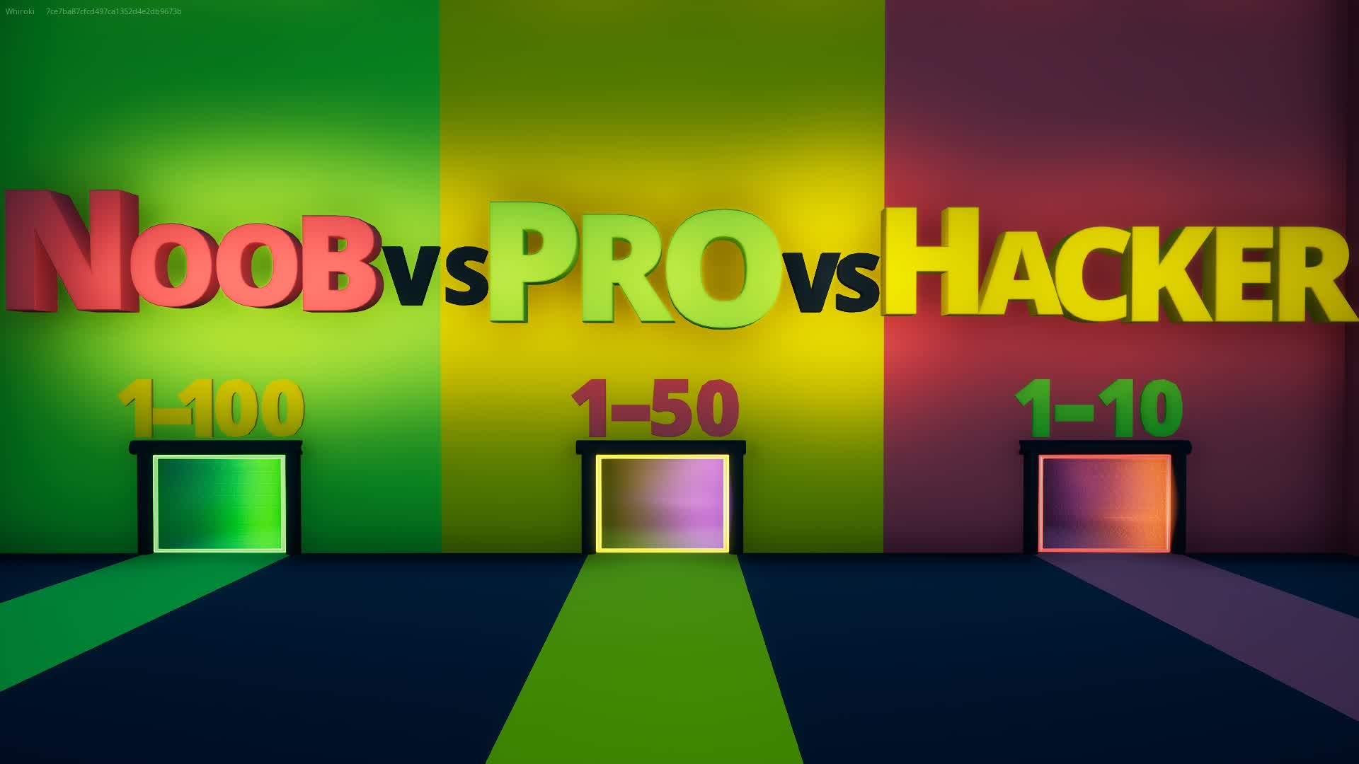 NooB-VS-Pro-Vs-Hacker Escape Room 6463-4303-6998 by whiroki - Fortnite ...