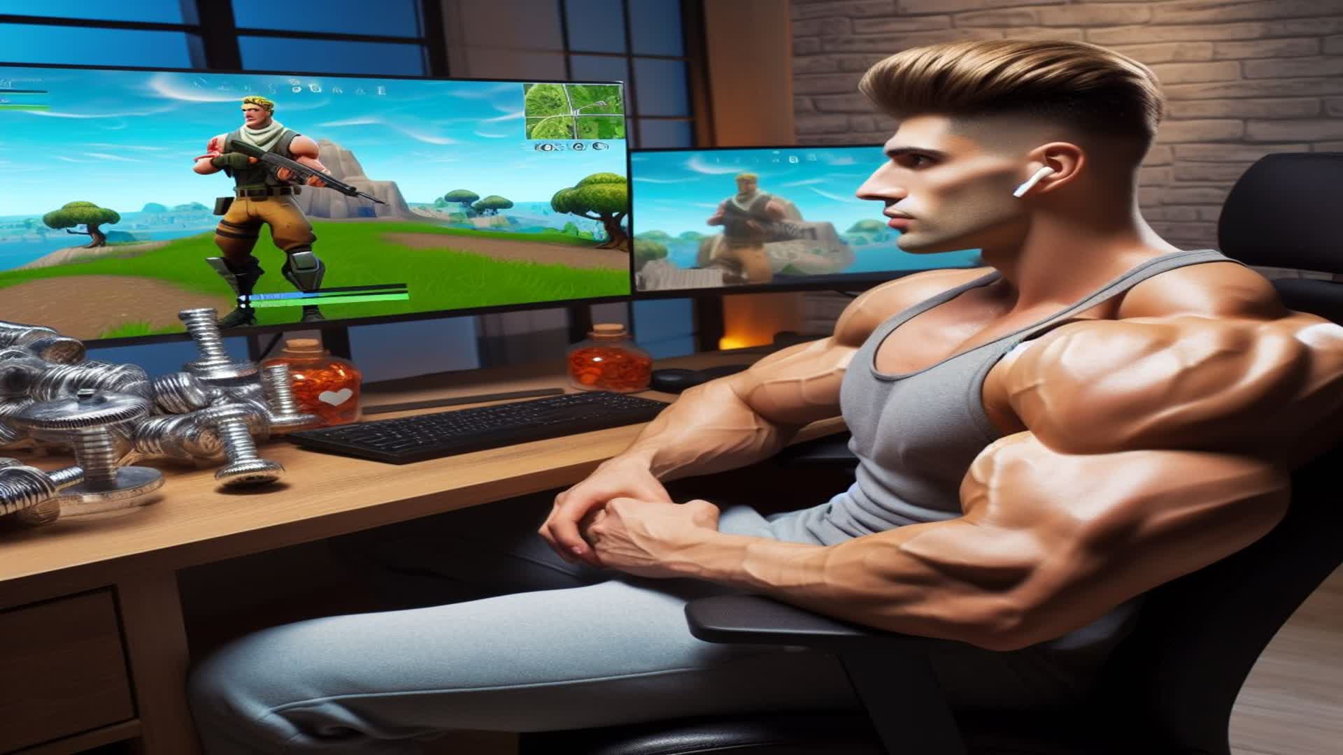 LooksMaxxing Zonewars 5097-2447-3021 من ابتكار tegw - Fortnite
