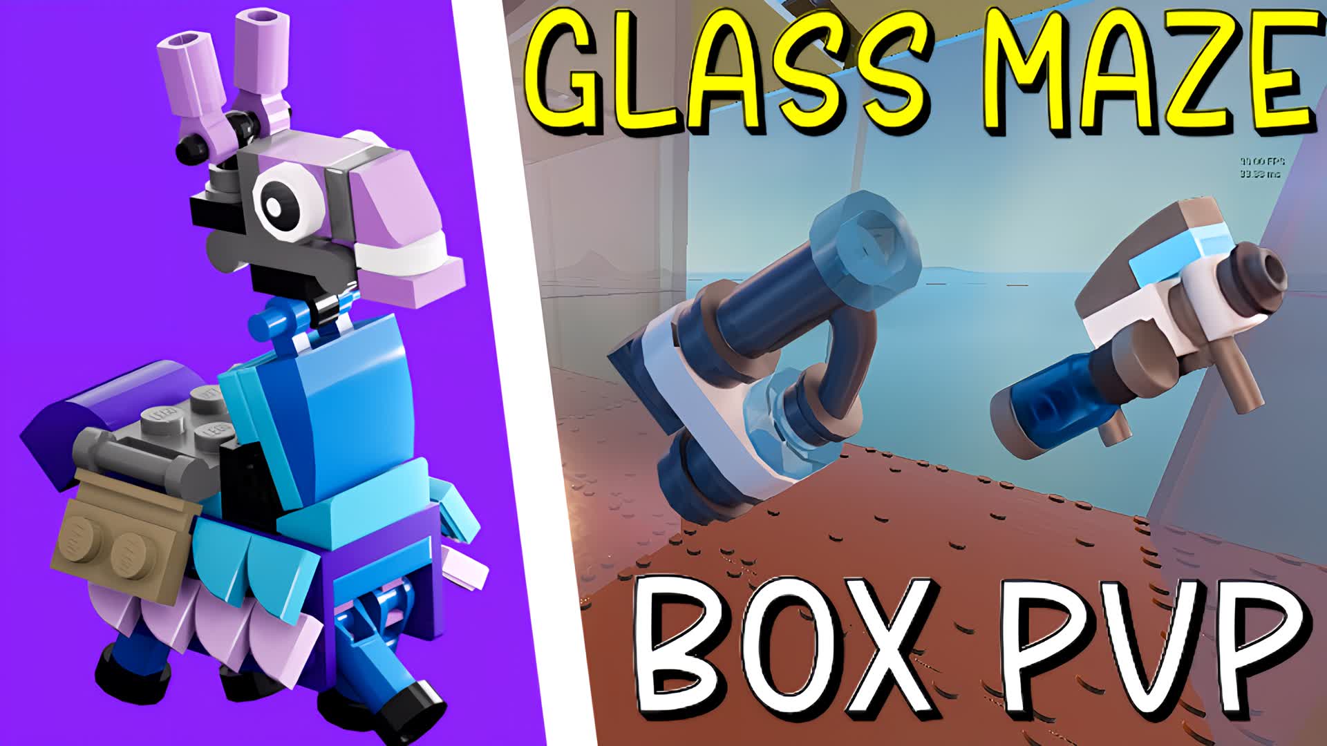 BLOCKY GLASS MAZE BOX PVP⭐ 3772-5844-8284 by r1zon - Fortnite Creative ...