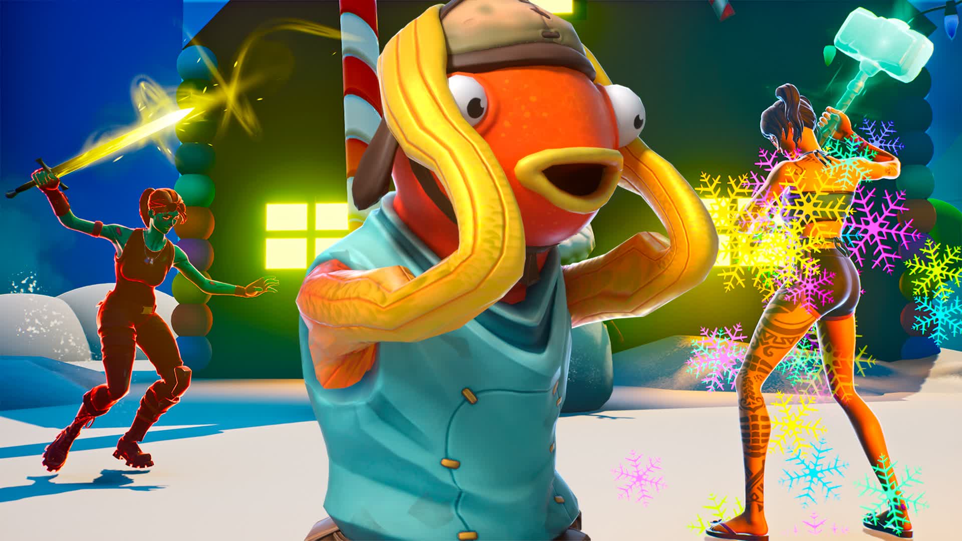 ☃️🎄WINTER ARENA🎄☃️ 1909-1292-3866 by fortxoto - Fortnite Creative Map ...