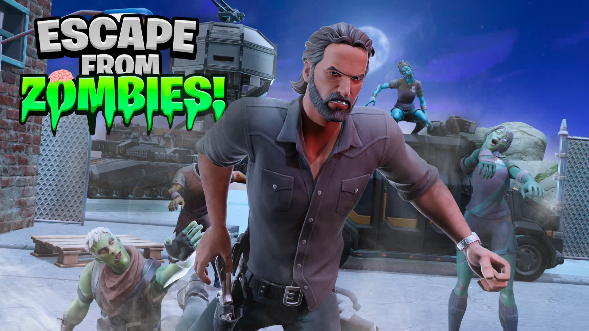 ESCAPE FROM THE ZOMBIES🧟 5561-6895-3332 by augusbot - Fortnite Creative ...