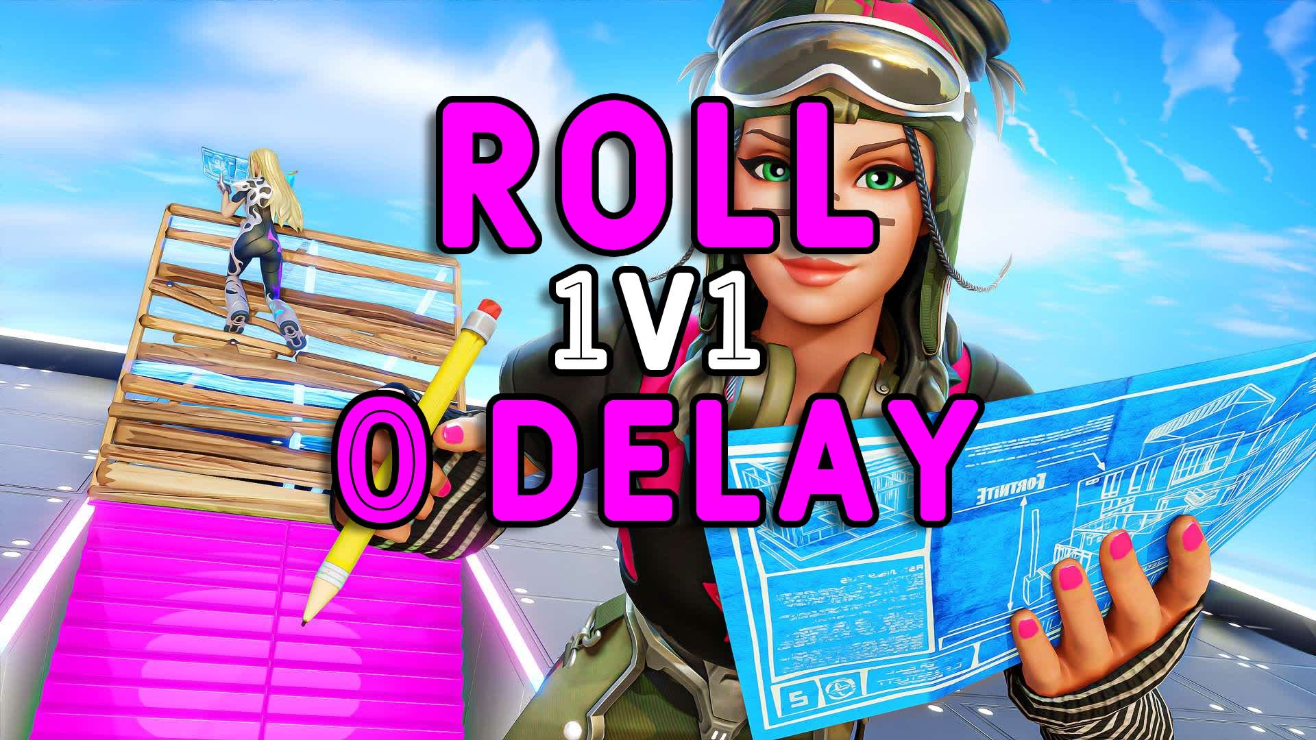 🔥ROLL 1V1 0 DELAY🔥 3864-4579-1095 by shxrkfn - Fortnite