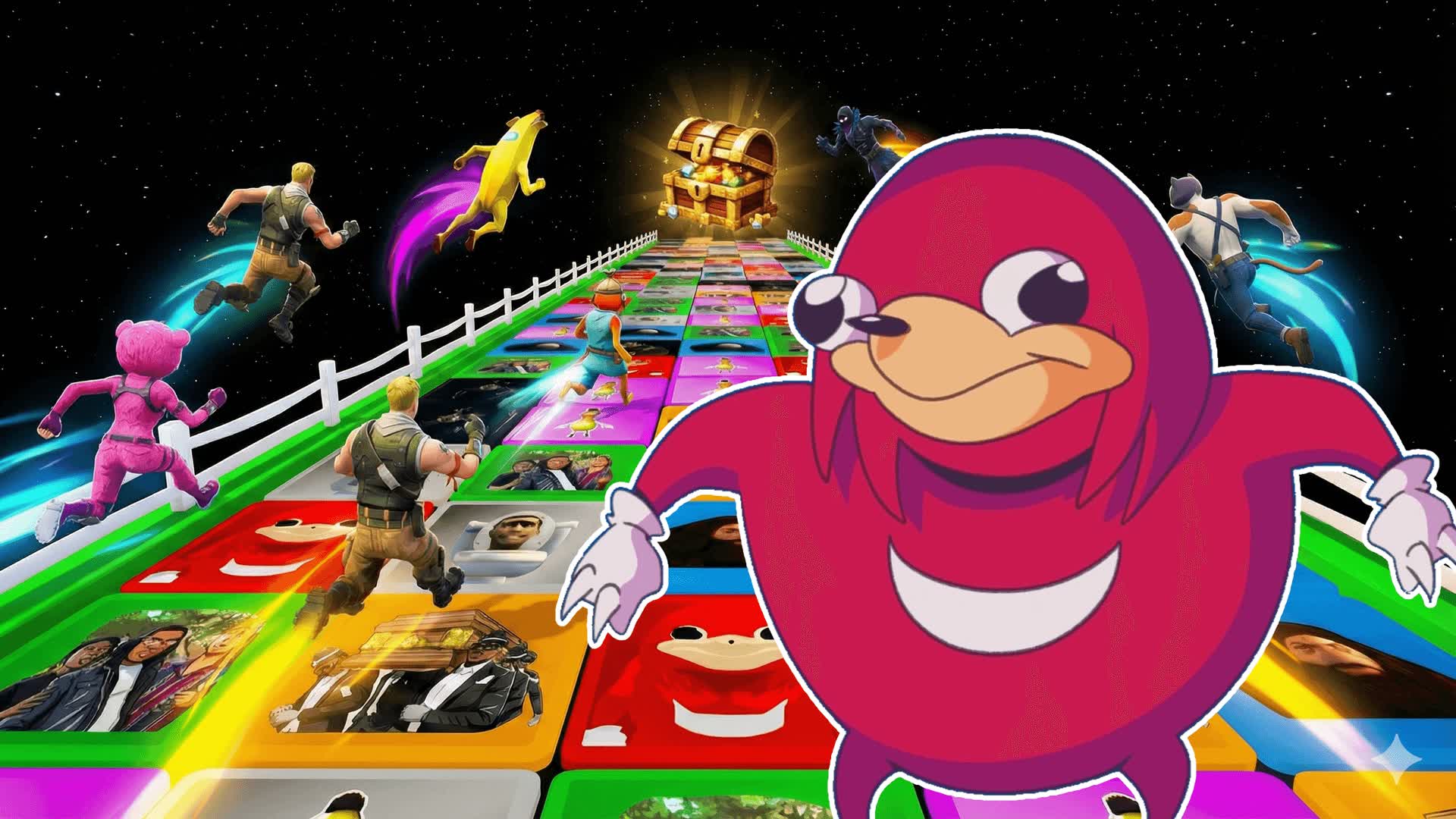 Meme Reset Color Bridge 2435-1588-3025 by shokakey - Fortnite Creative ...