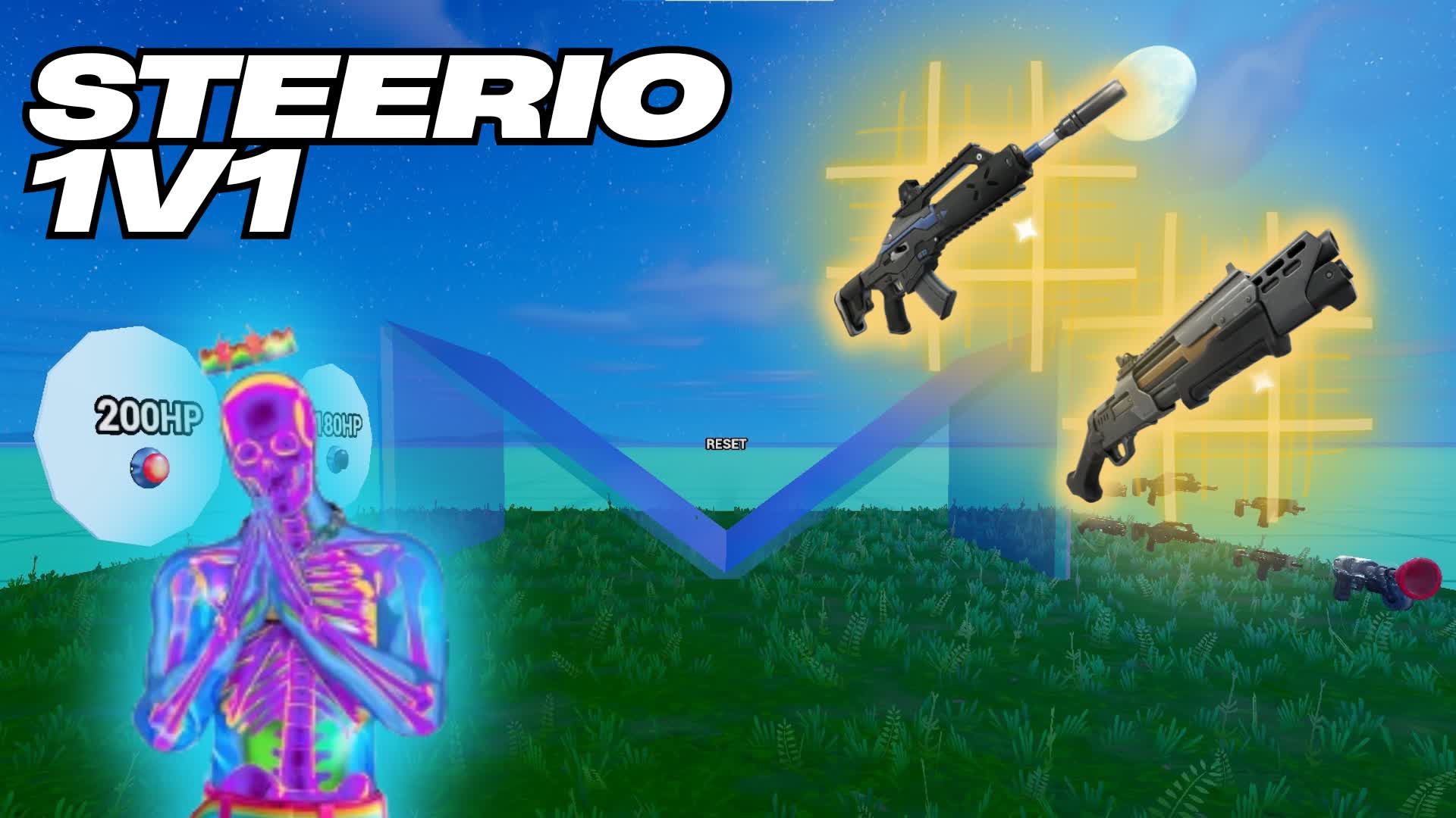 STEERIO 1V1 BUILD FIGHT (200 PUMPS) 4383-2417-4539 by dupe - Fortnite Creative Map Code ...