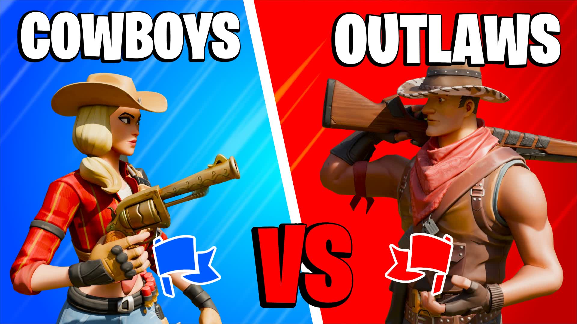 CAPTURE THE FLAG🚩🚩- COWBOYS VS OUTLAWS 2119-1130-1835 by tsw13 ...