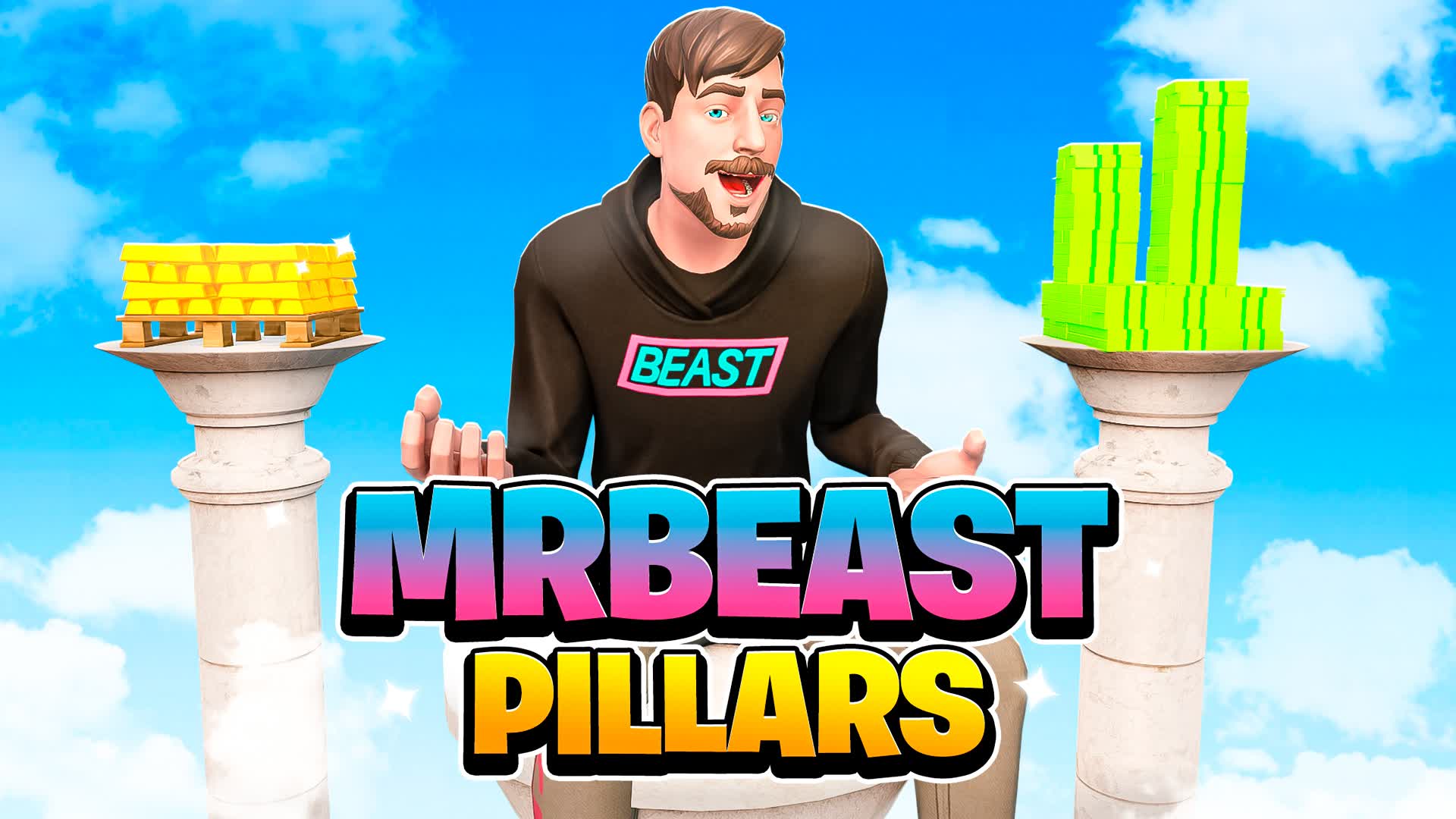 MR BEAST PILLARS 💰 8721-0221-9615, de tomoss - Fortnite