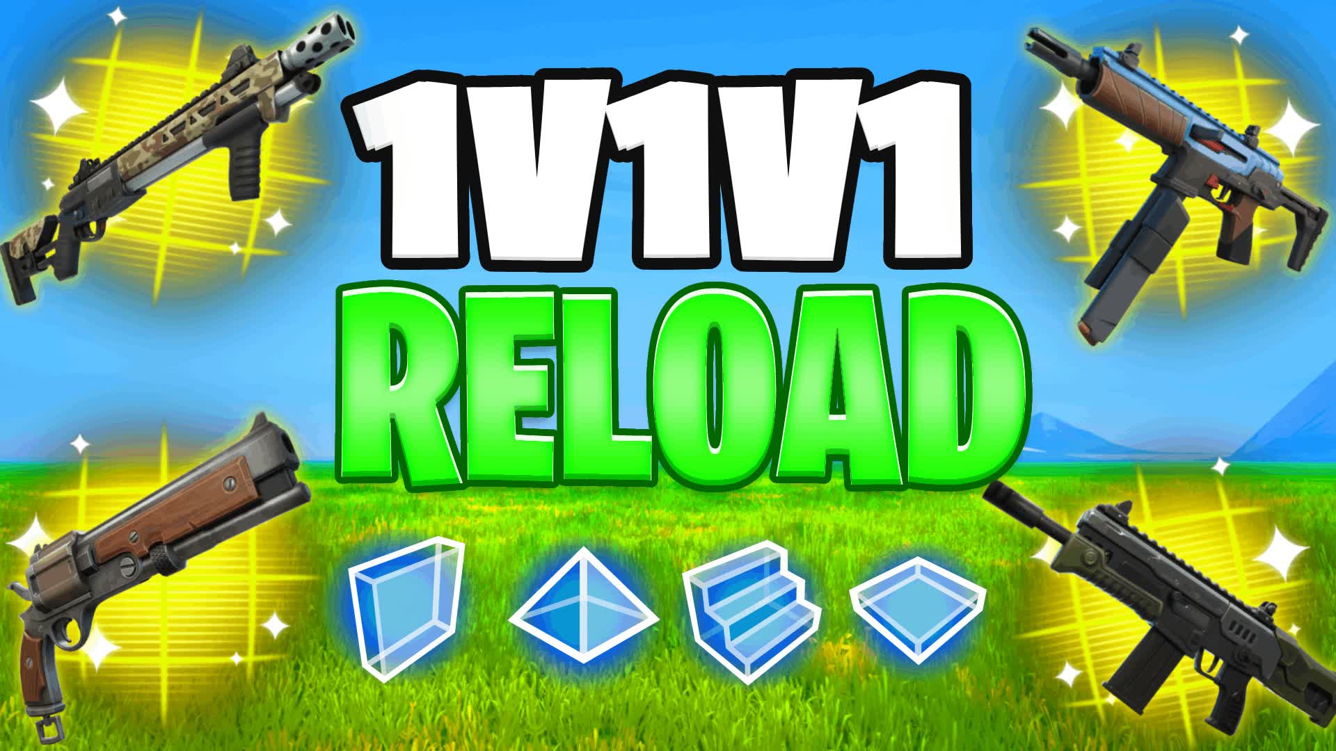 1v1v1 all weapons realistics 1v1 pvp 5806-0660-2849 by 1v1v1-super-ffa - Fortnite Creative Map ...