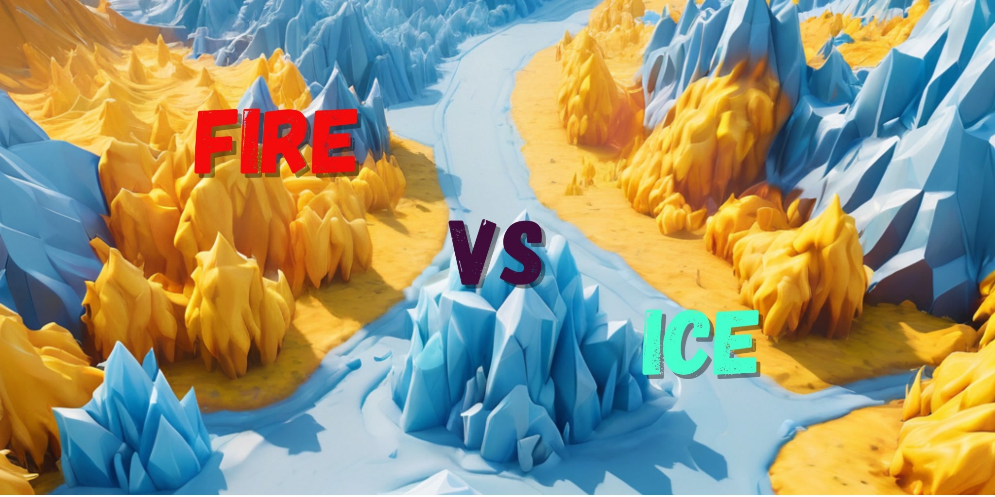 Fire vs Ice 9224-2599-7718 by suaveowl - Fortnite Creative Map Code ...