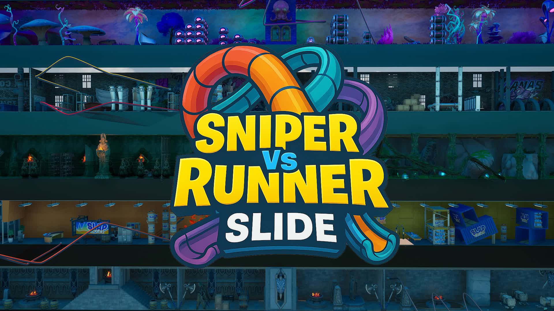 SNIPER VS RUNNER - SLIDE 1101-9049-3411 by jalf - Fortnite Creative Map ...