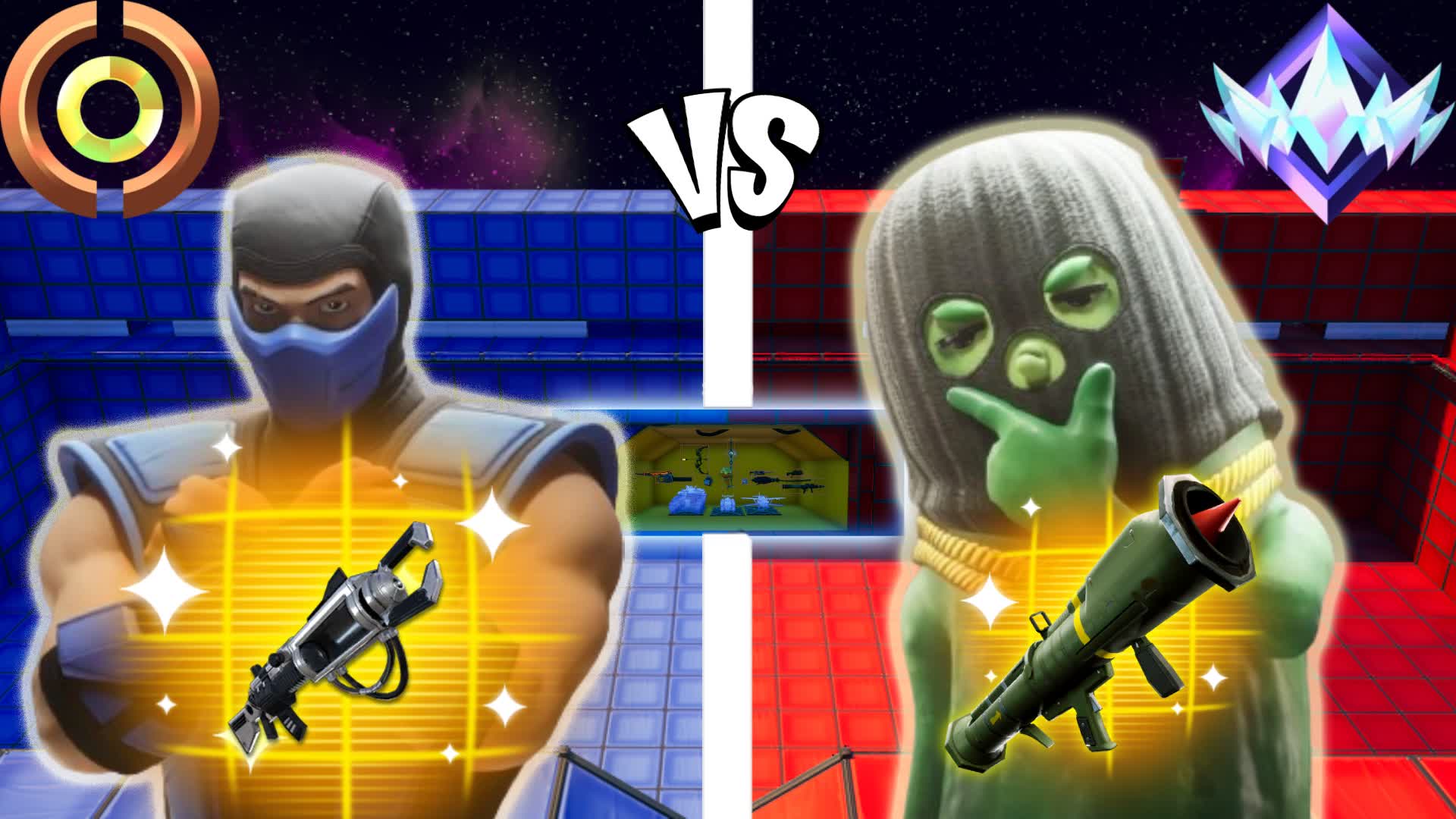 RED VS BLUE🔵🔴 HERO VS VILLAIN -TheArda 7199-1654-5687 by thearda ...