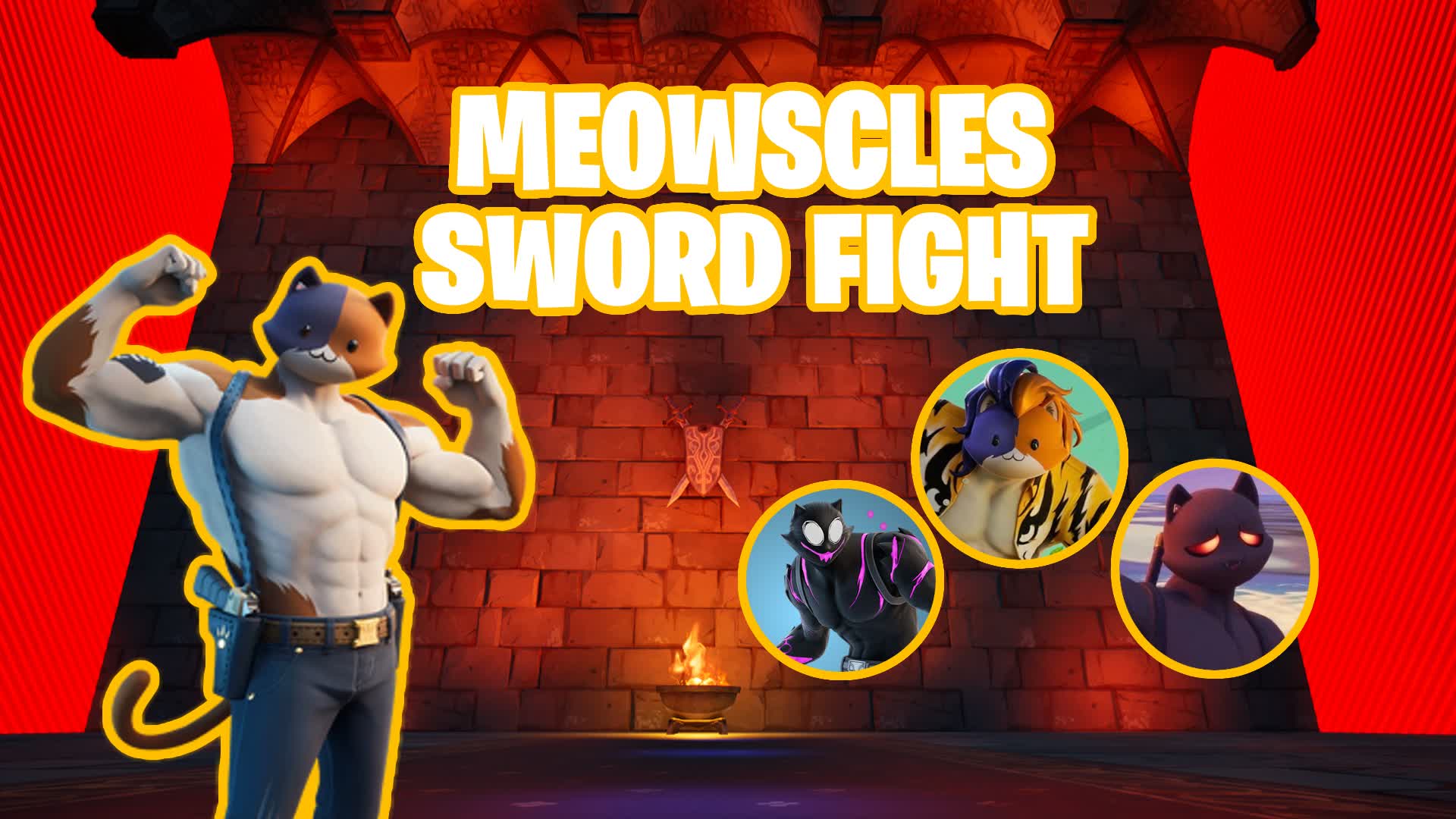 Meowscles Sword Fight 1V1 9403 1037 9906 By Nyawws Fortnite
