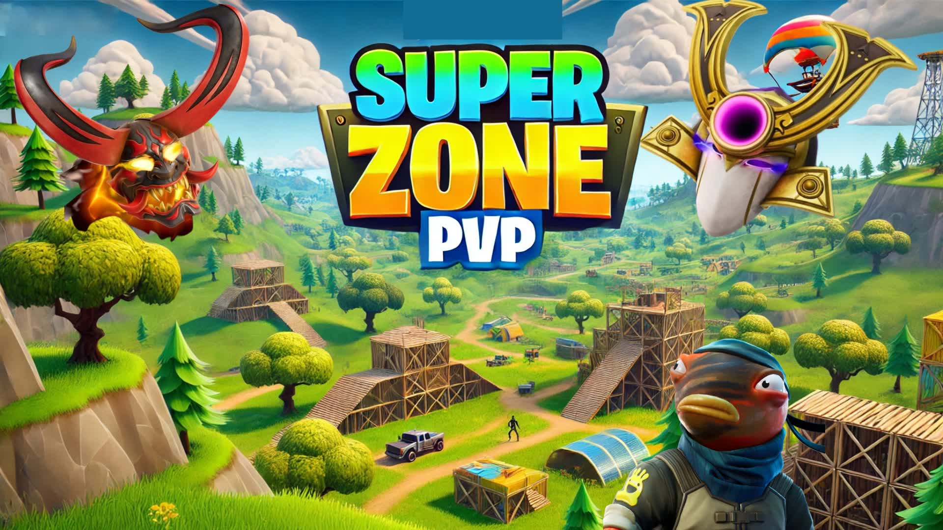 SUPER ZONE PVP 7332-1375-5800 من ابتكار tokyo_1 - Fortnite