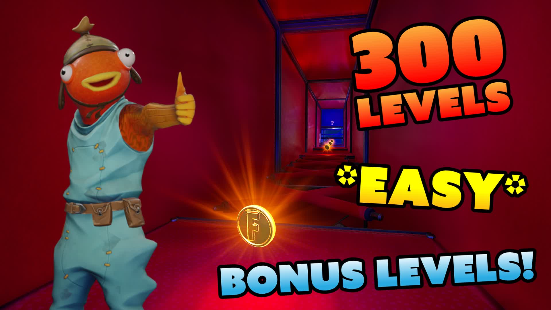 EASY 300 DEATHRUN 1756-8242-1243 by raiden_llc - Fortnite Creative Map Code - Fortnite.GG