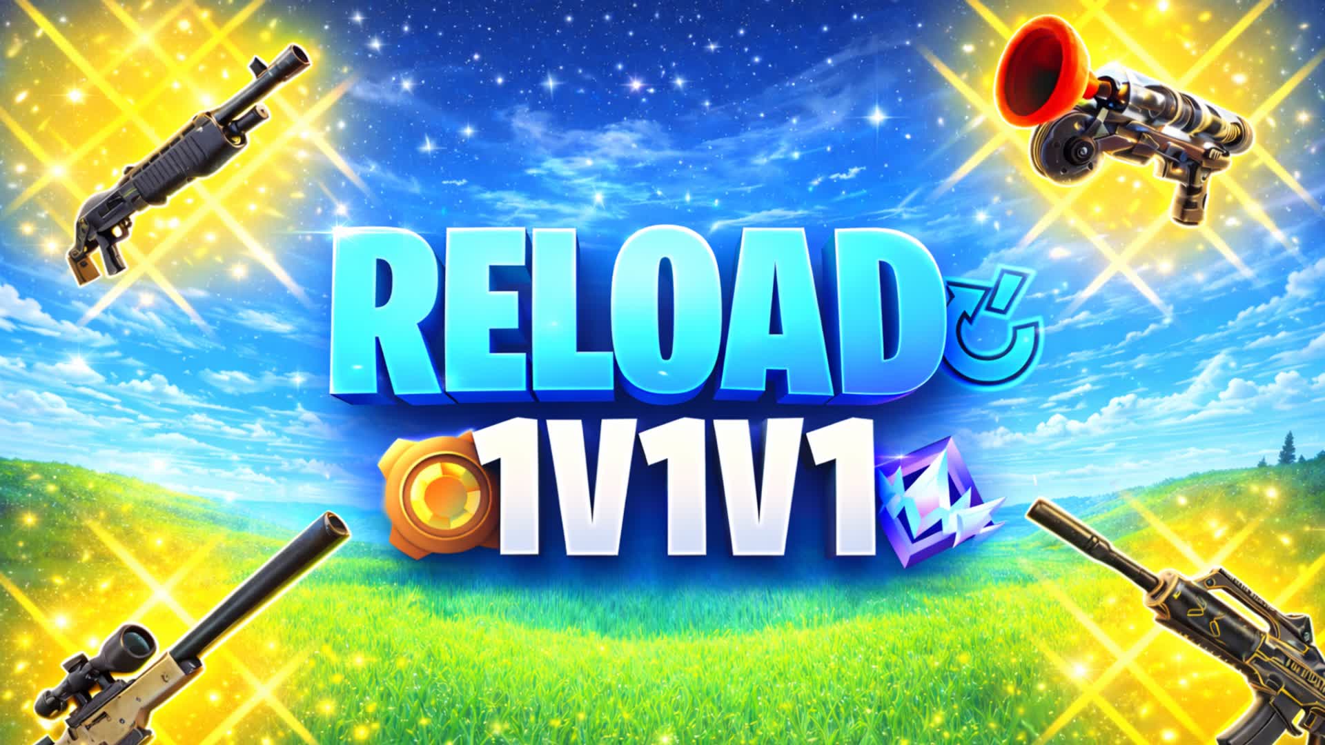 RECHARGE 1V1V1 🏆 4617-0384-6107 by nayloww - Fortnite Creative Map Code ...