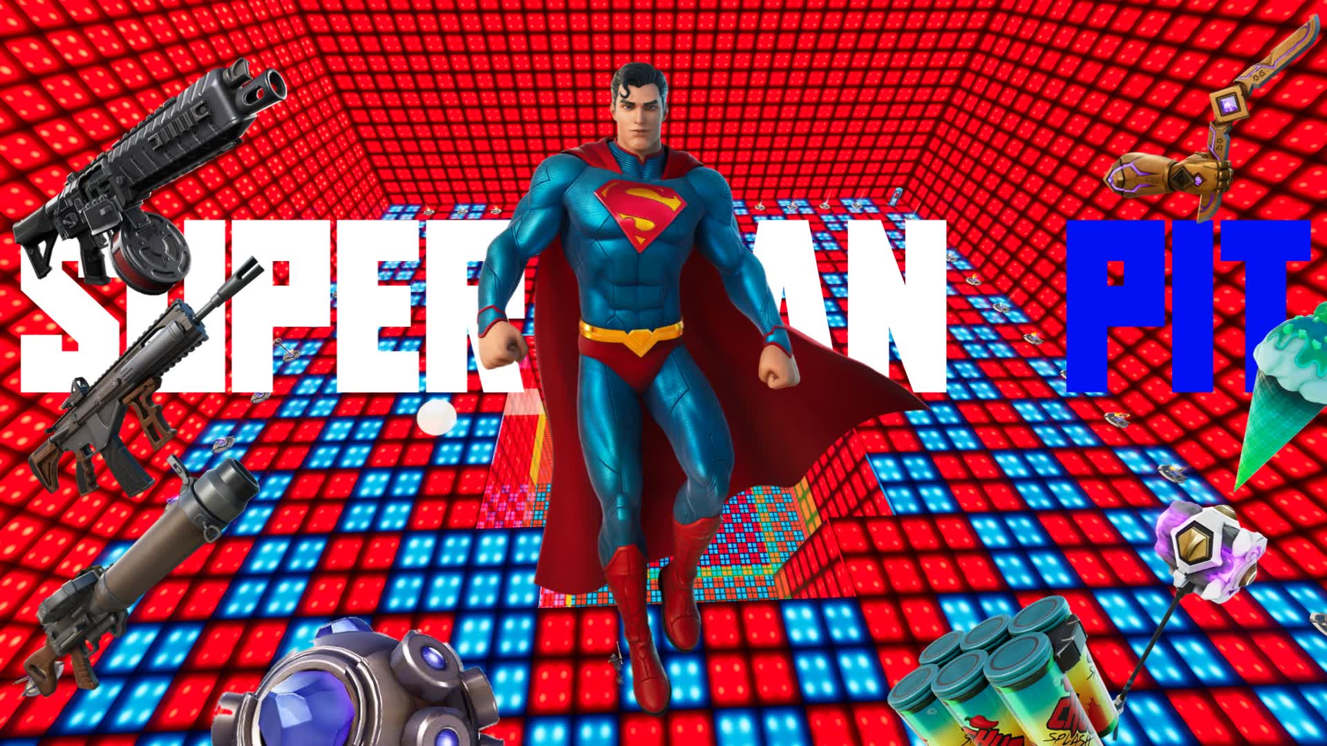 SUPER MAN PIT 6881-9658-4953 by iam - Fortnite Creative Map Code ...