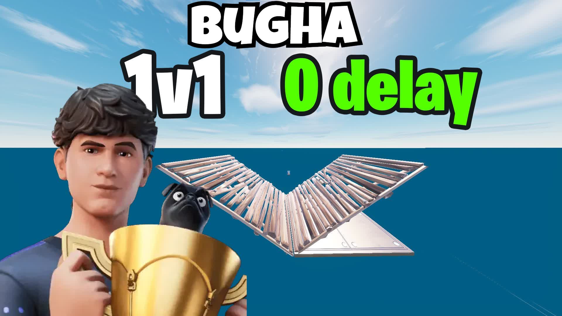 Bugha 1v1 0 DELAY 2610-4796-9351 by a3z - Fortnite Creative Map Code - Fortnite.GG