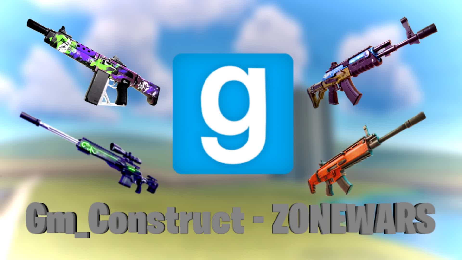 gm_construct - ZoneWars 6031-4860-6408 من ابتكار gravitytrap - Fortnite