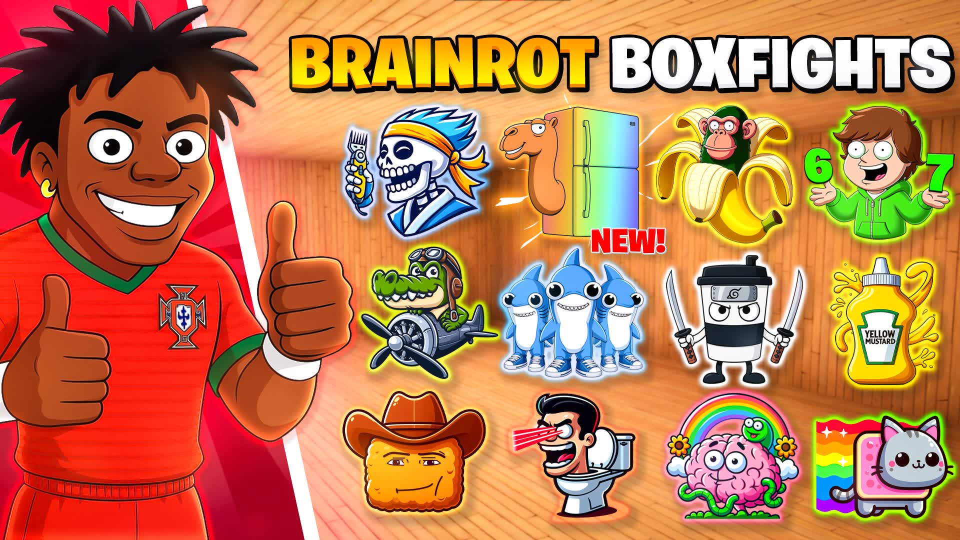 🧠 Brainrot Boxfights 📦 4274-1432-8830 by brainrots - Fortnite Creative ...