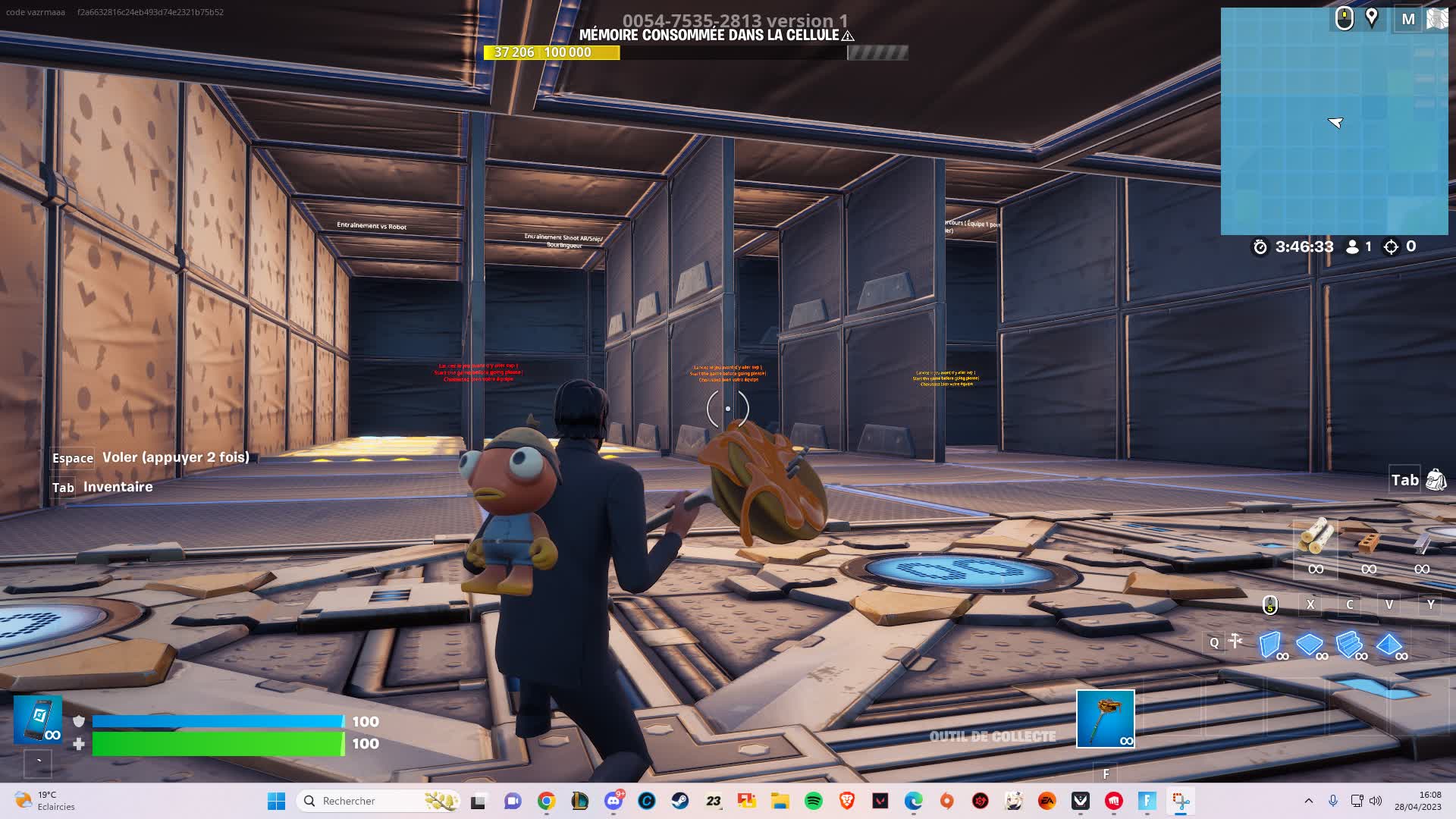 Training Map 0054-7535-2813 by vazrmaaa - Fortnite Creative Map Code - Fortnite.GG