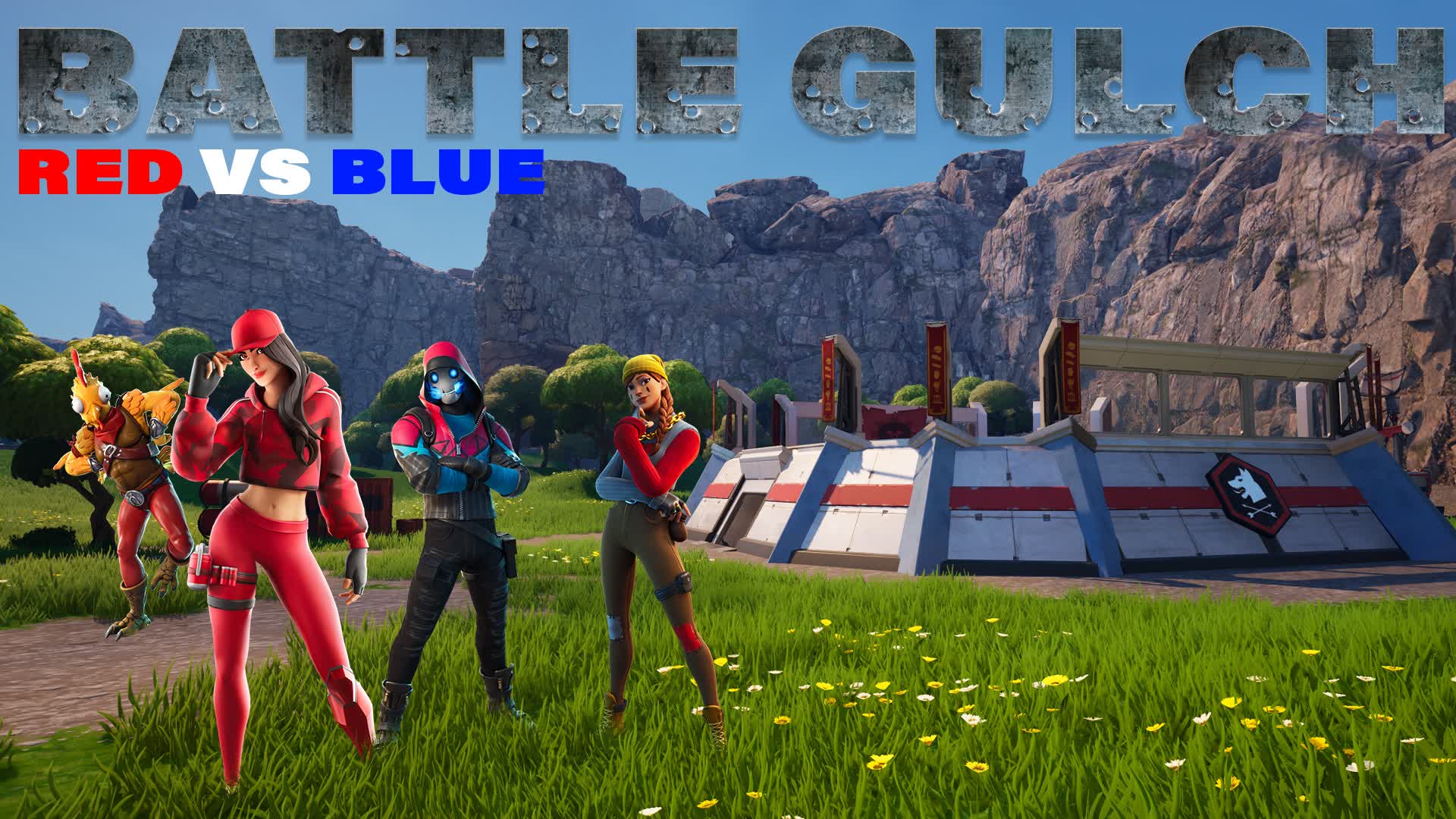 RvB Battle Gulch 9971-5899-7306 by infektous - Fortnite Creative Map Code - Fortnite.GG