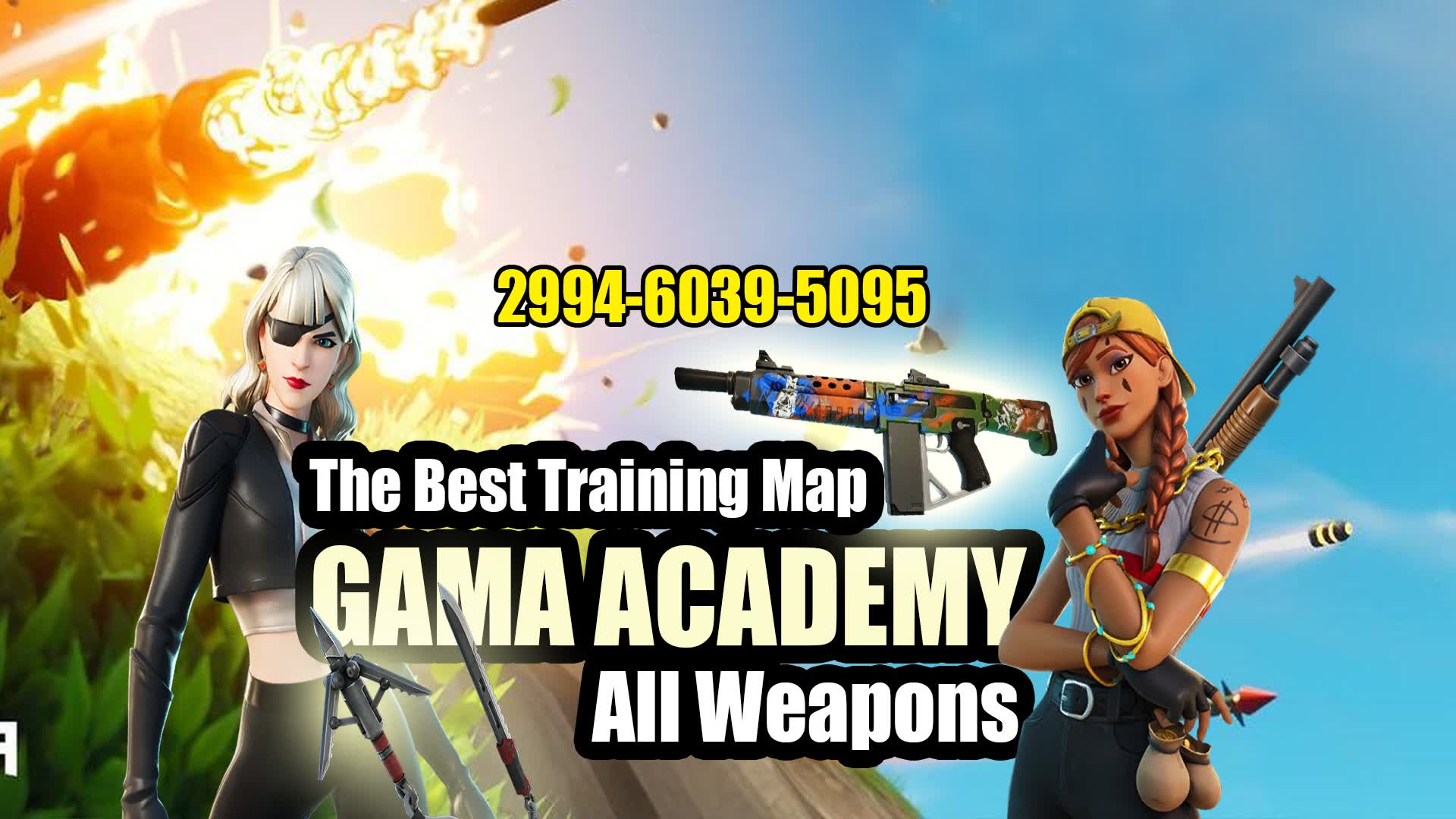 GAMA ACADEMY 2994-6039-5095 by gama - Fortnite Creative Map Code - Fortnite.GG