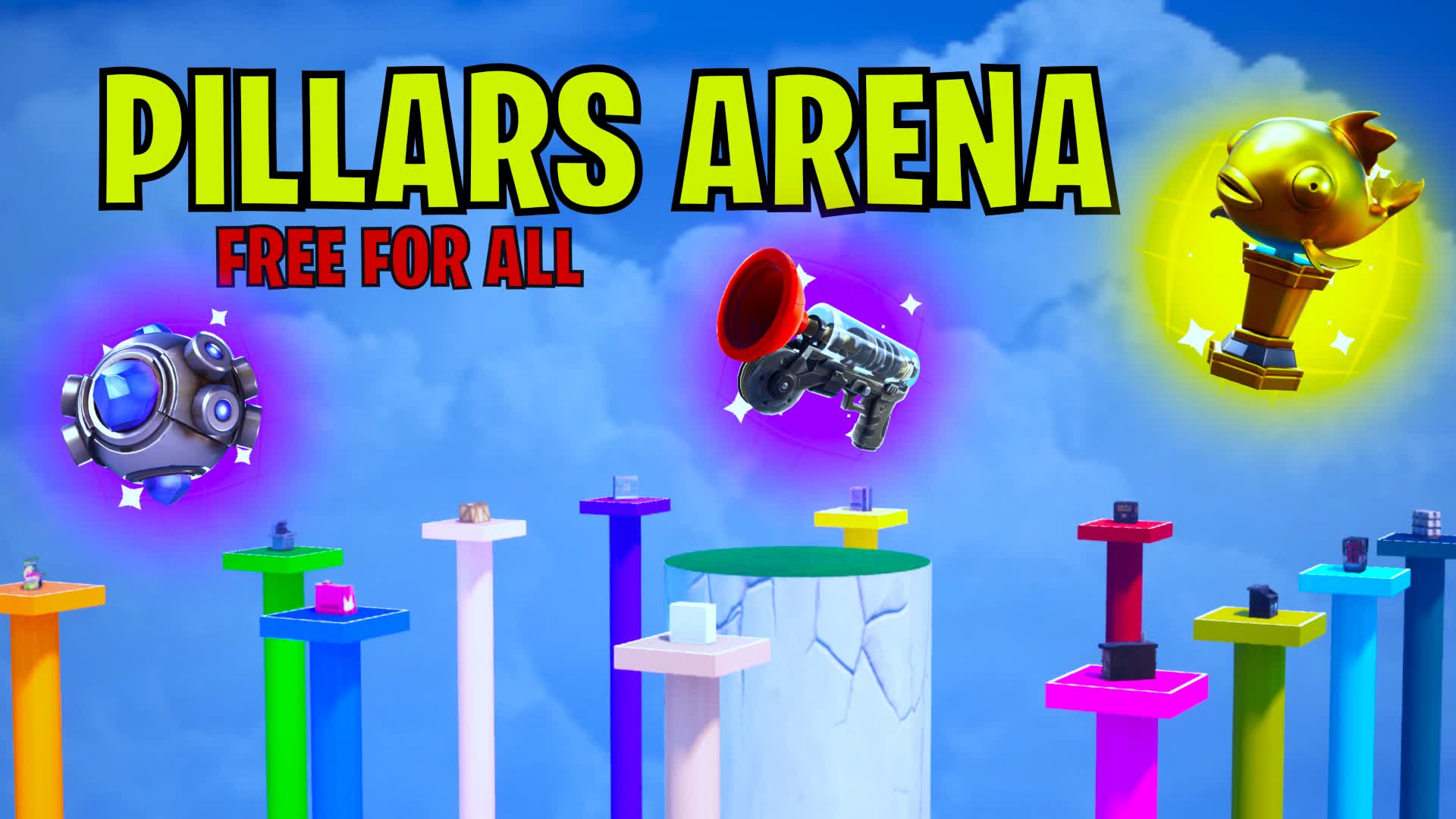 PILLARS ARENA 2416-3784-8723 by kzaar - Fortnite Creative Map Code ...