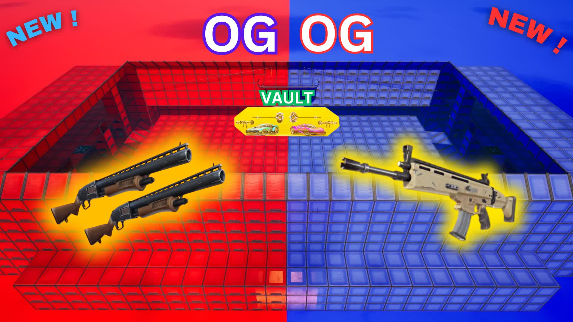 OG OG RED VS BLUE 🔴🔵 6795-5685-6503 by bluegg - Fortnite Creative Map ...