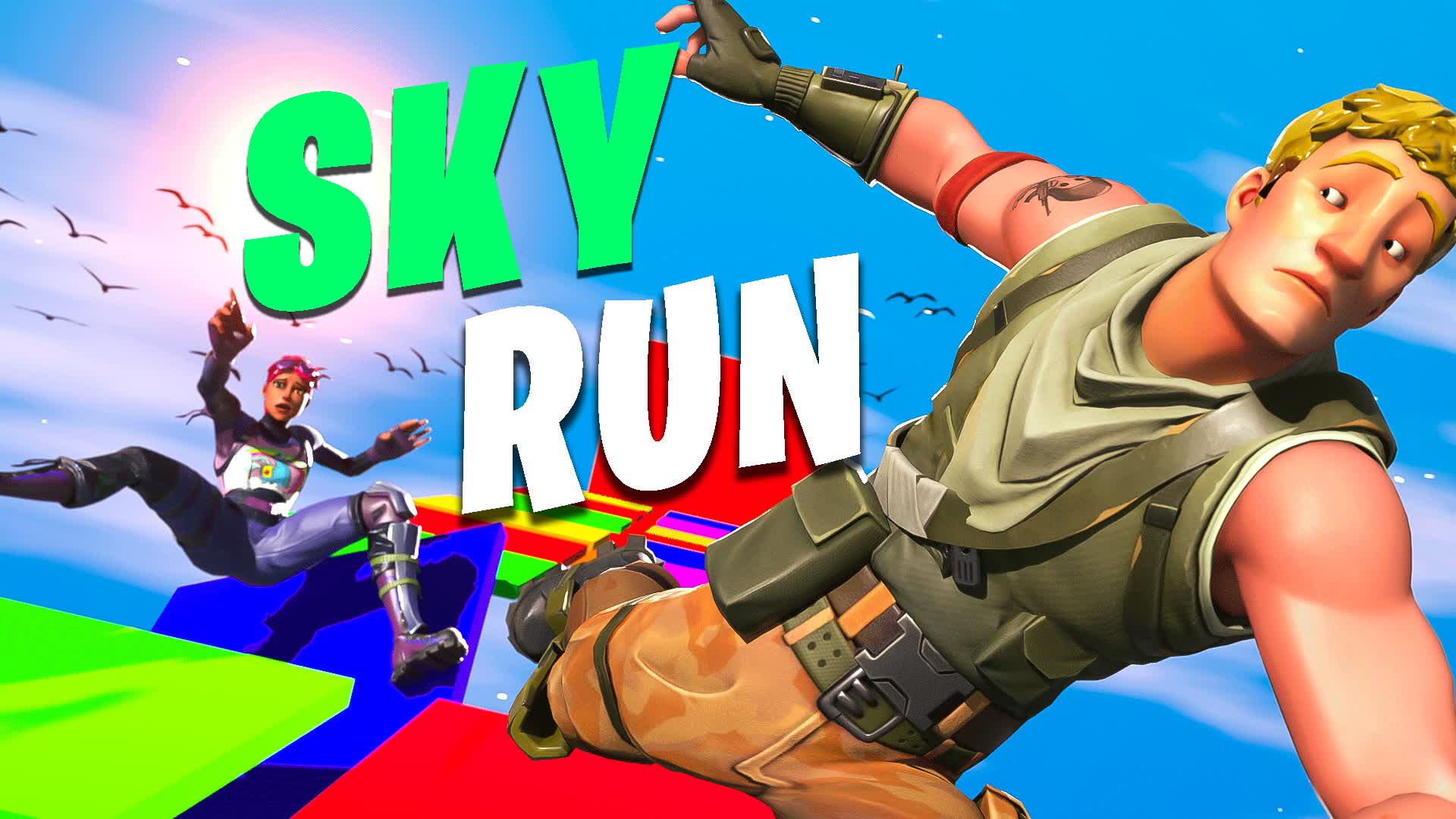 SKYRUNNER - PARKOUR 🏃‍♂️ 1016-7327-4404 by 7kayze - Fortnite Creative Map Code - Fortnite.GG