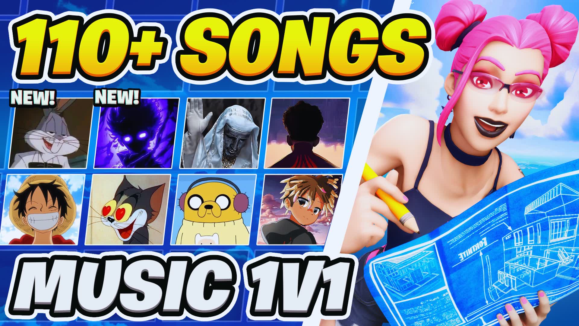 Music 1v1 [110+ songs] 4876-8163-1219 by krs7 - Fortnite Creative Map ...