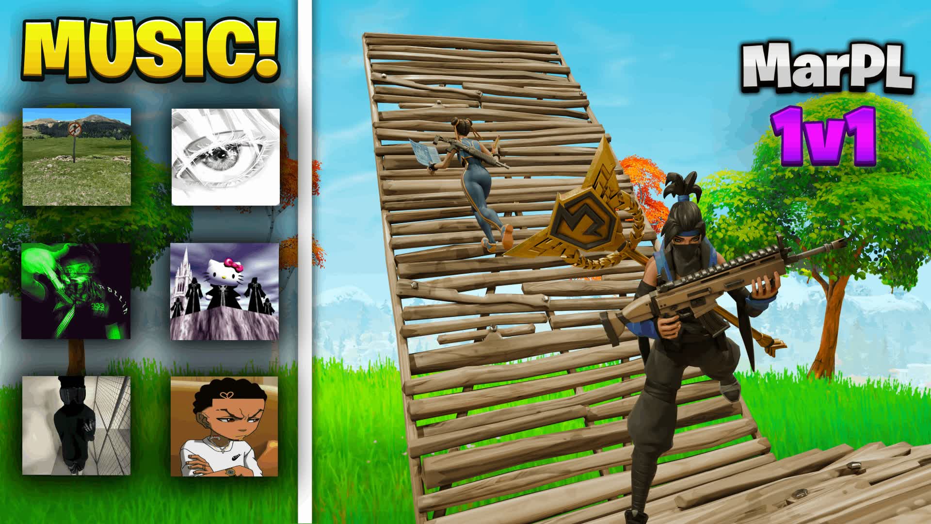 🎵Best Music 1v1 👑( 1vs1 Build Fights ) 0886-9213-5440 by marpl ...