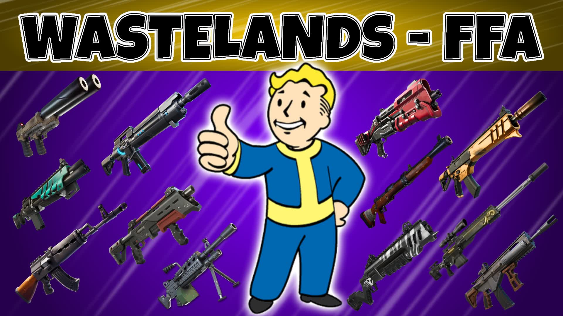 WASTELANDS FFA 4620-9504-4778 by bennyhab - Fortnite Creative Map Code - Fortnite.GG