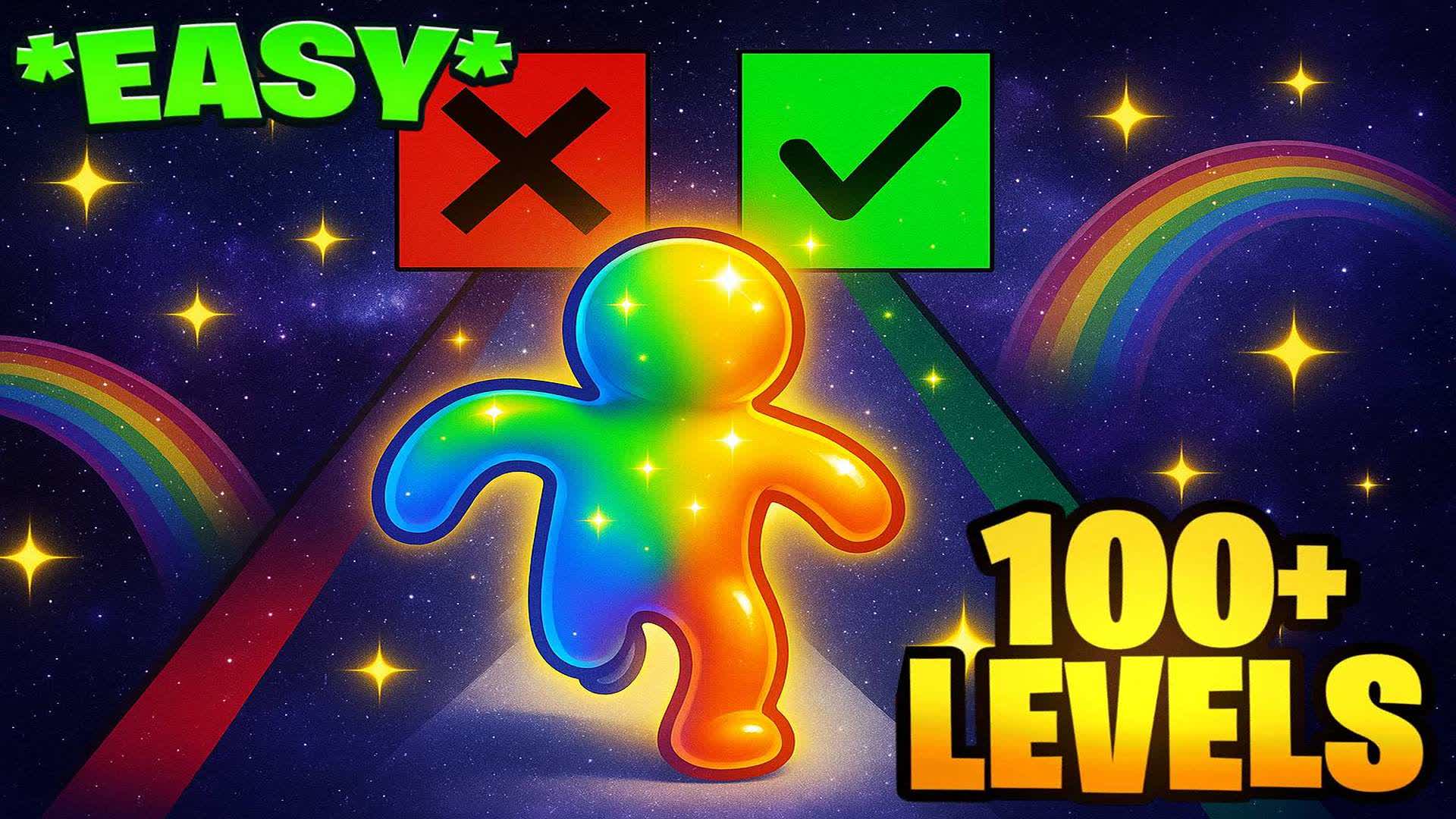 🌈EASY FUN OBBY FALL GUYS 🌈 4408-7147-7478 by czystydawe - Fortnite