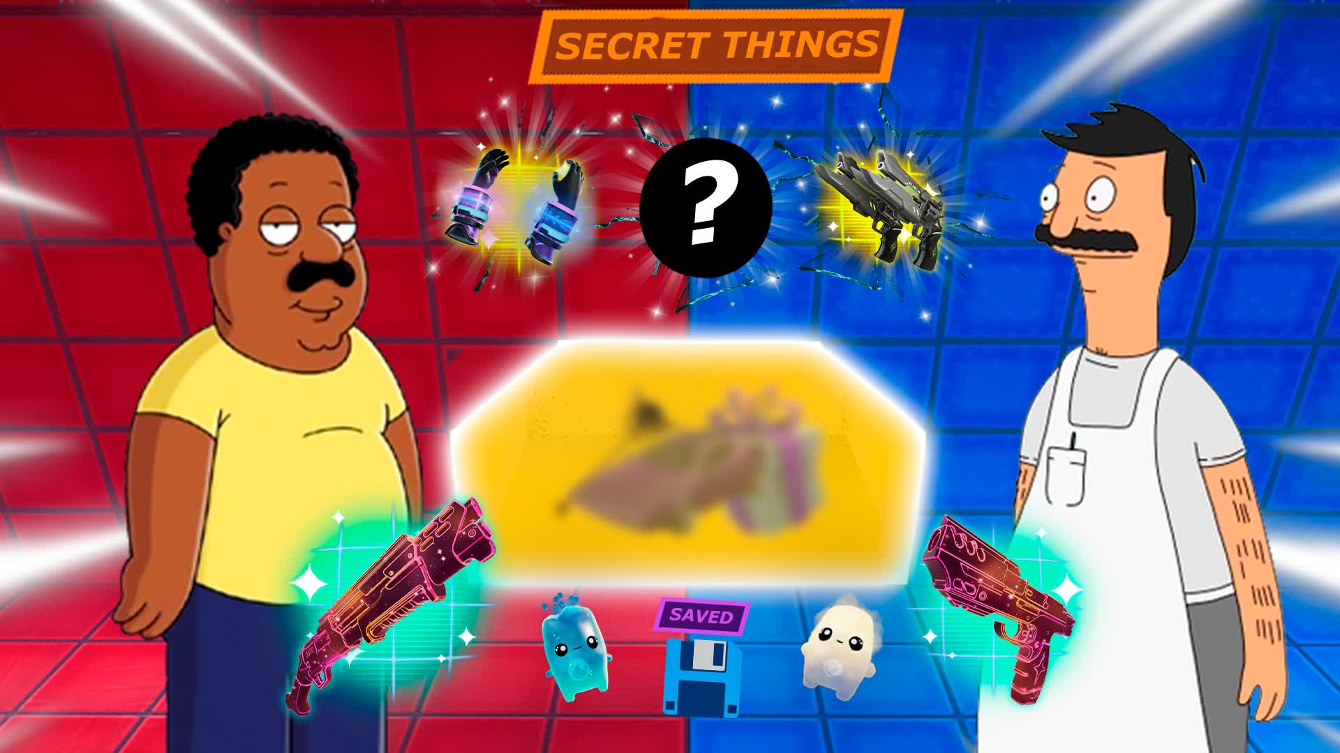 Superhero RED vs BLUE 🔴🔵 9836-1384-7905 by victor_poke - Fortnite ...